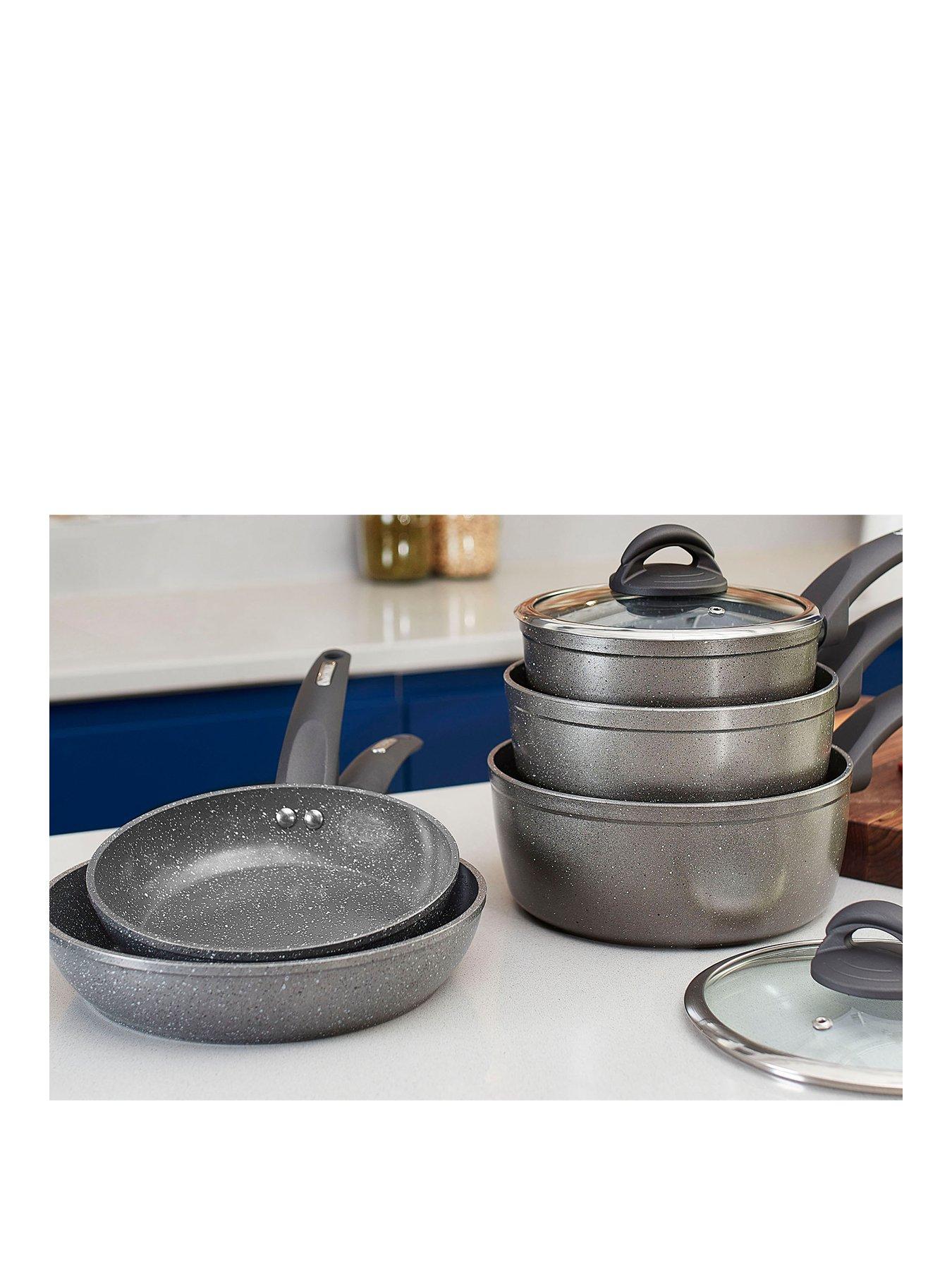 Tower Cerastone 5-Piece Pan Set | very.co.uk