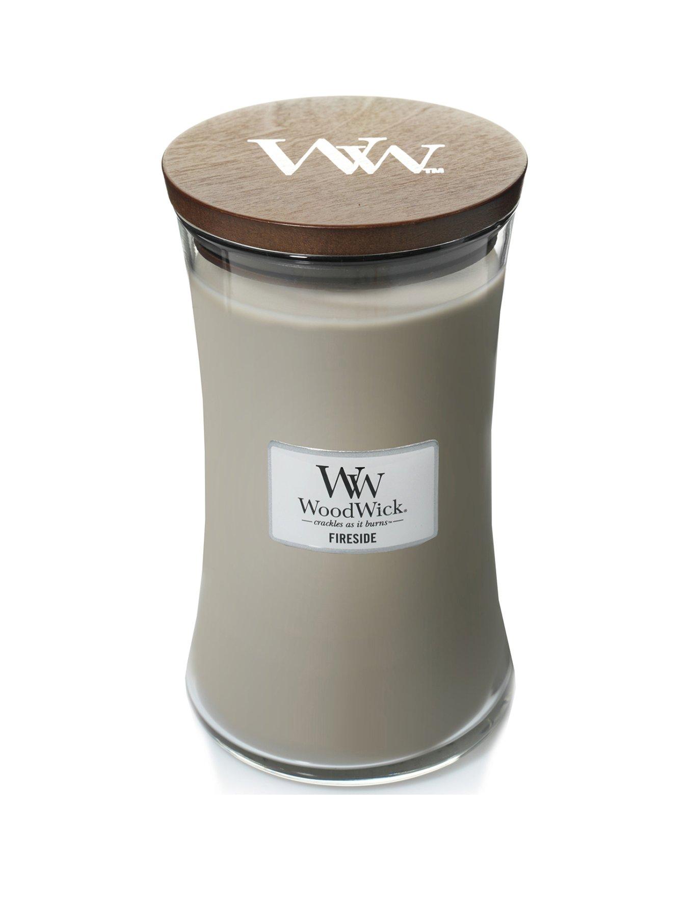 WoodWick Large Hourglass Candle – Fireside | Very