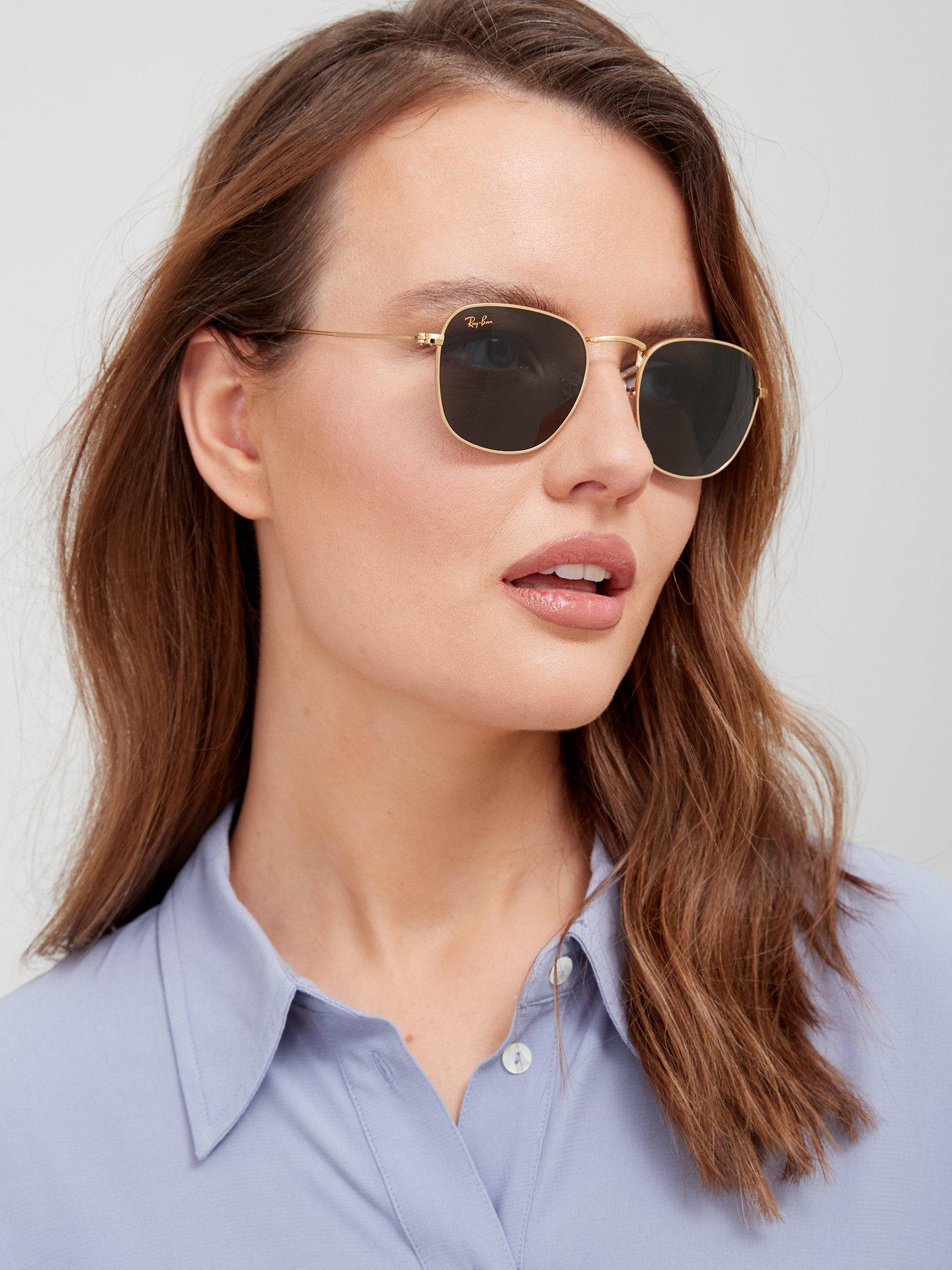 Ray-Ban Square Sunglasses - Legend Gold | Very