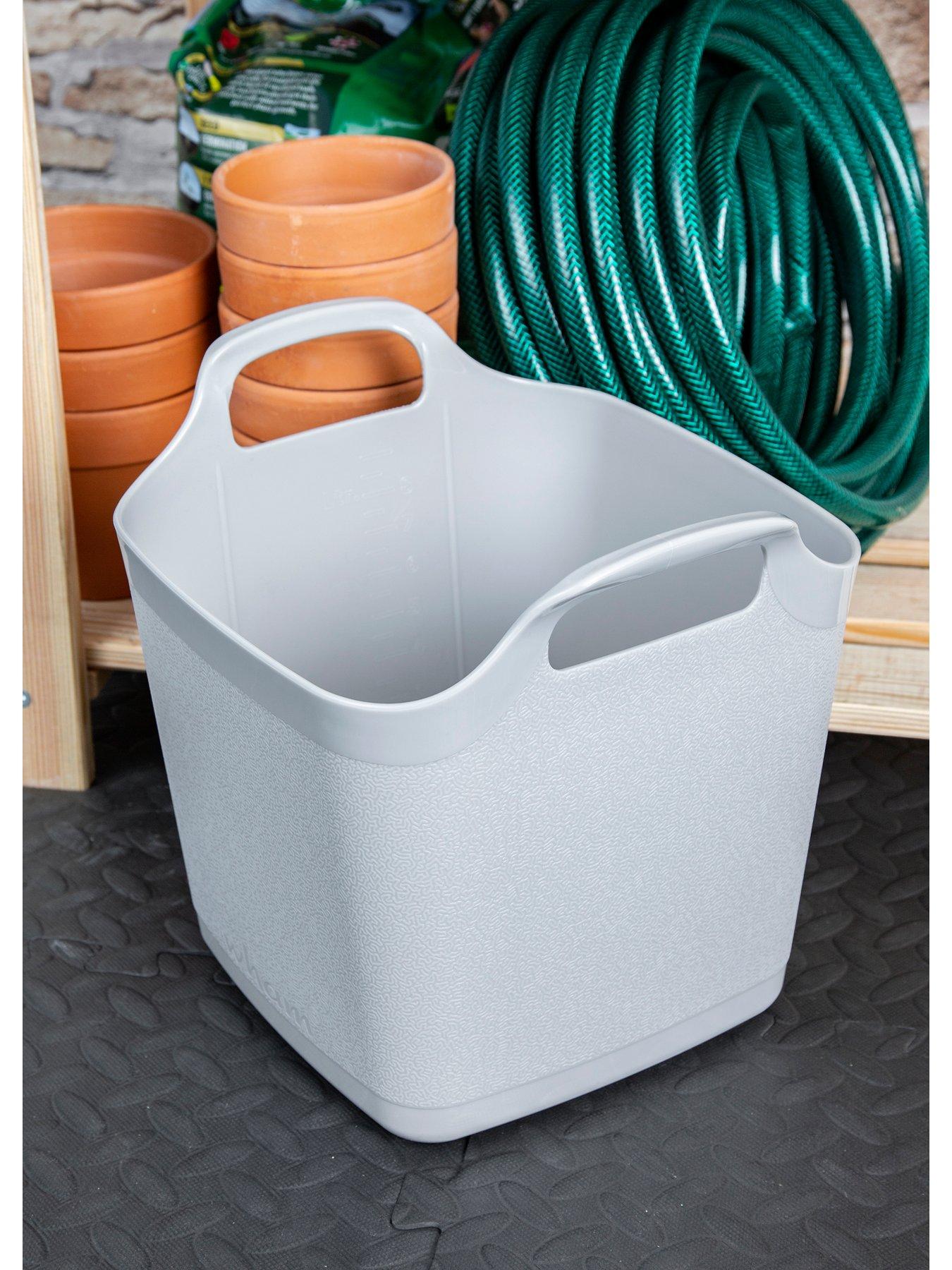 Wham Set of 4 Flexi Storage Tubs - Grey | Very.co.uk