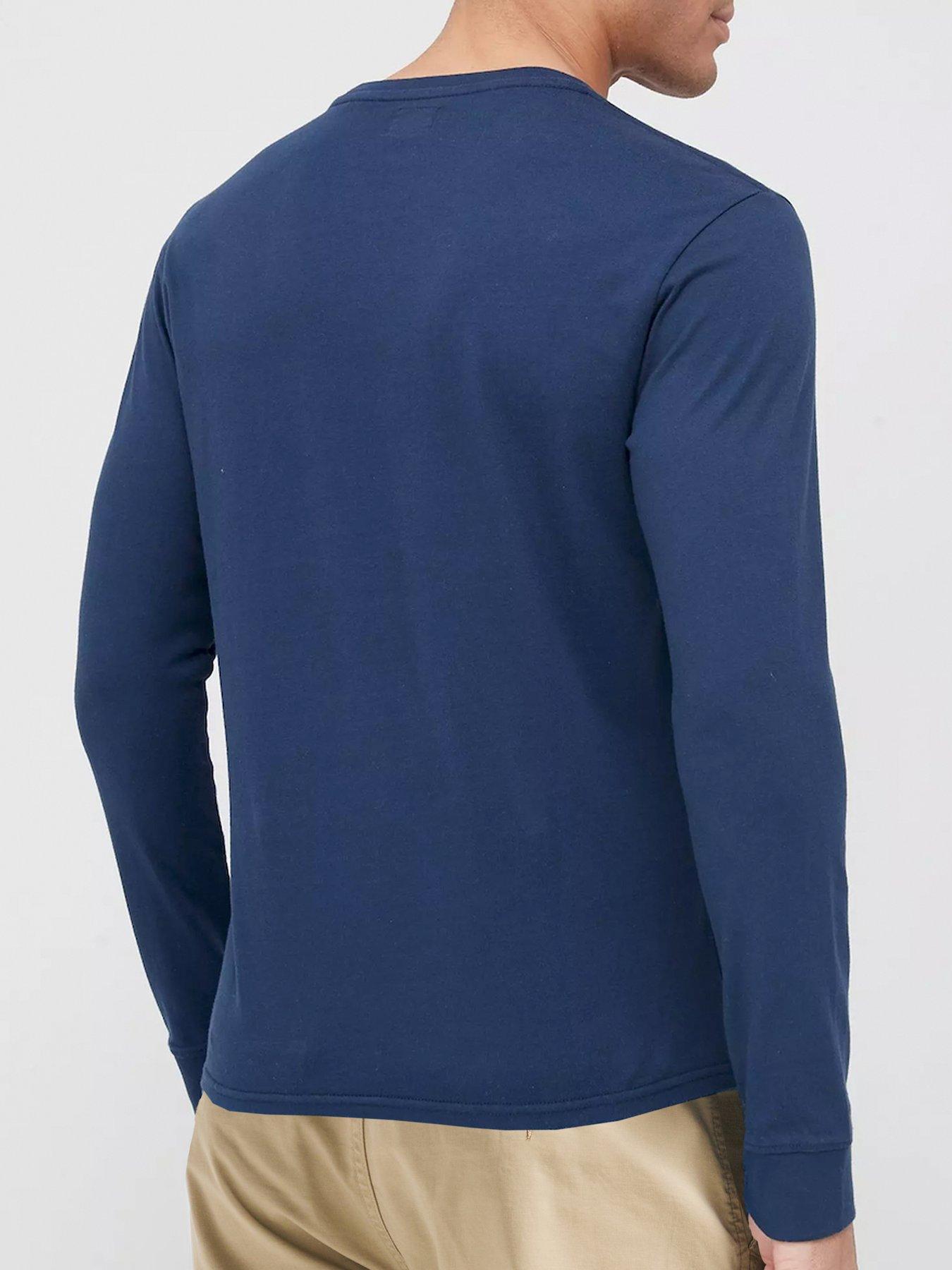 Levi's Long Sleeve T-shirt - Navy | Very