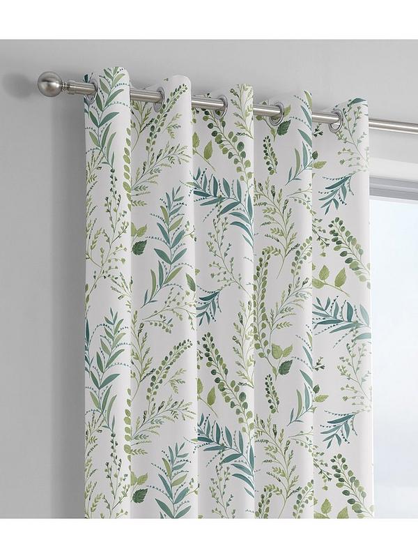 Fusion Fernworthy Lined Eyelet Curtains | Very Fusion Fernworthy Lined Eyelet Curtains | Very