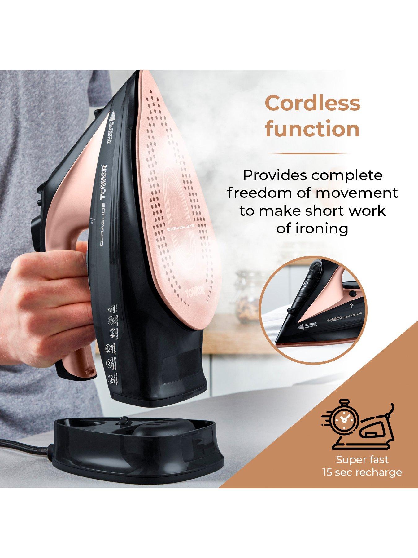 Tower 2400W Cordless Steam Iron | Very