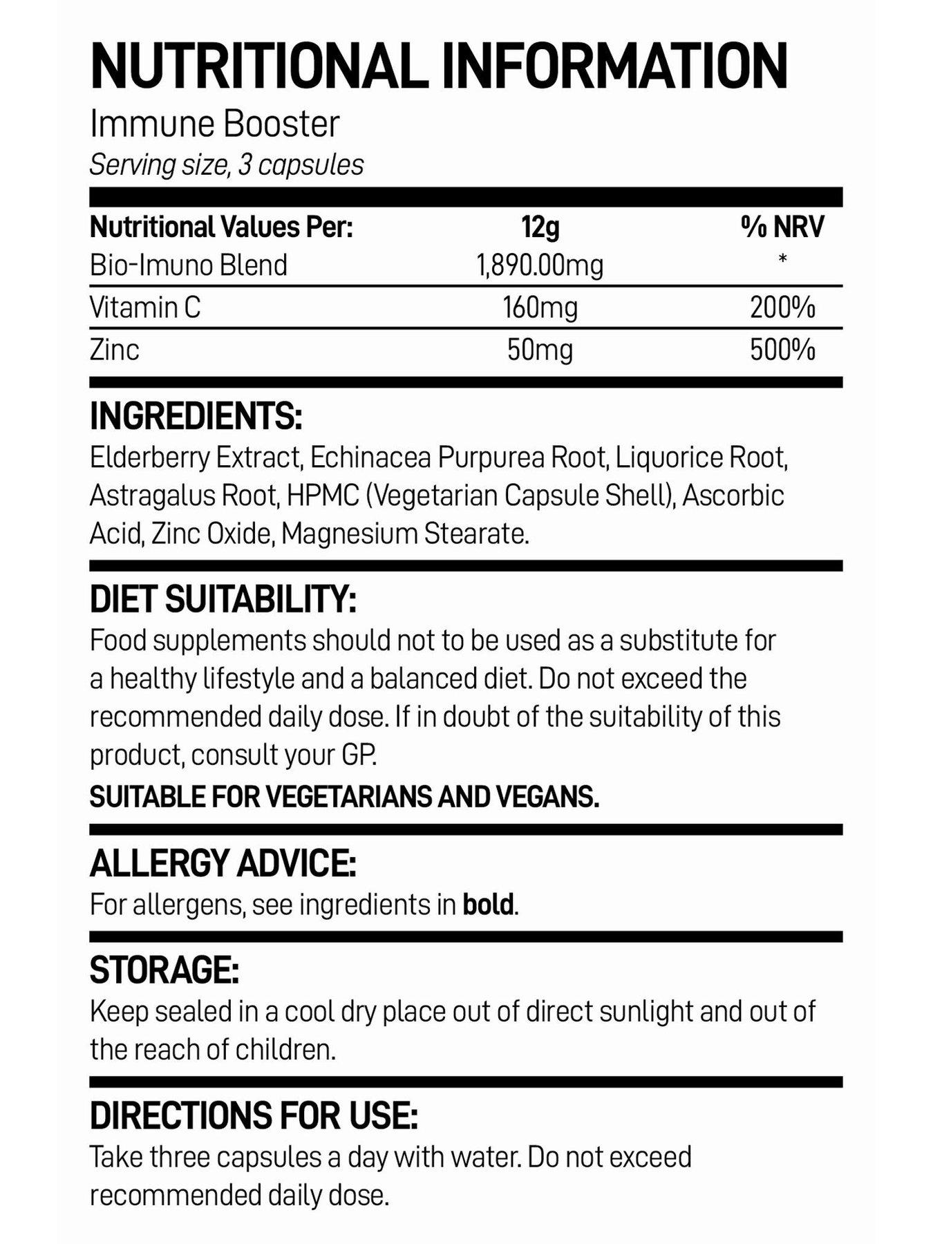 Bio Synergy IMMUNE BOOSTER - 90 Capsules | very.co.uk