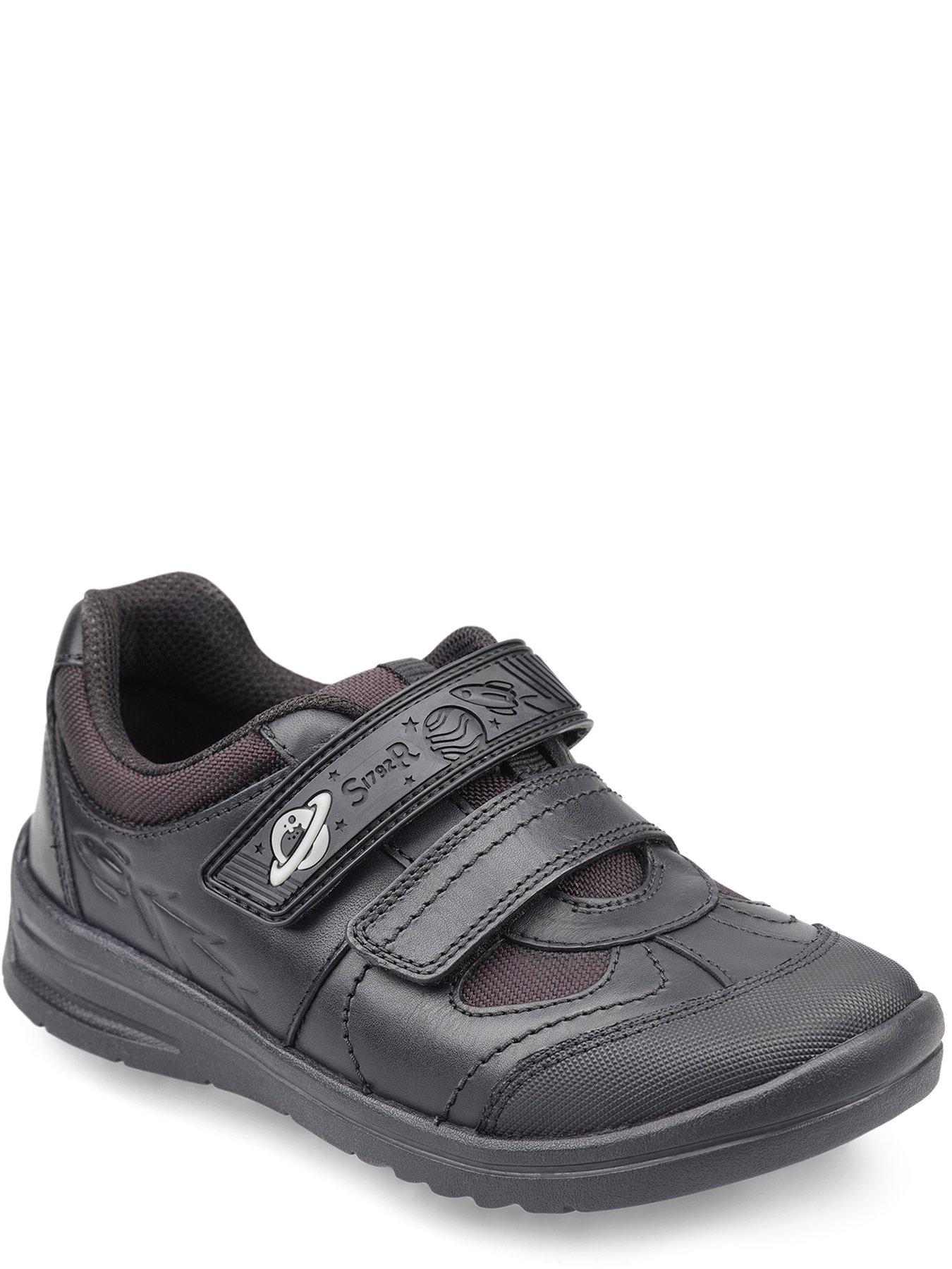 Start-rite Rocket Boys Space Themed Glow In The Dark Black Leather ...