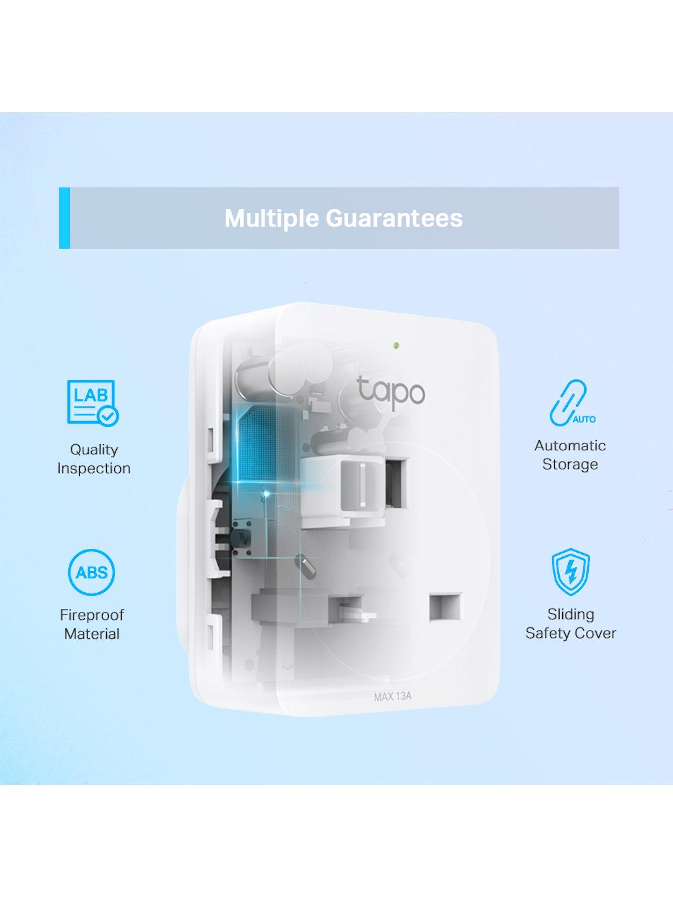 TP Link Tapo P100 Smart Socket (Twin Pack) | Very