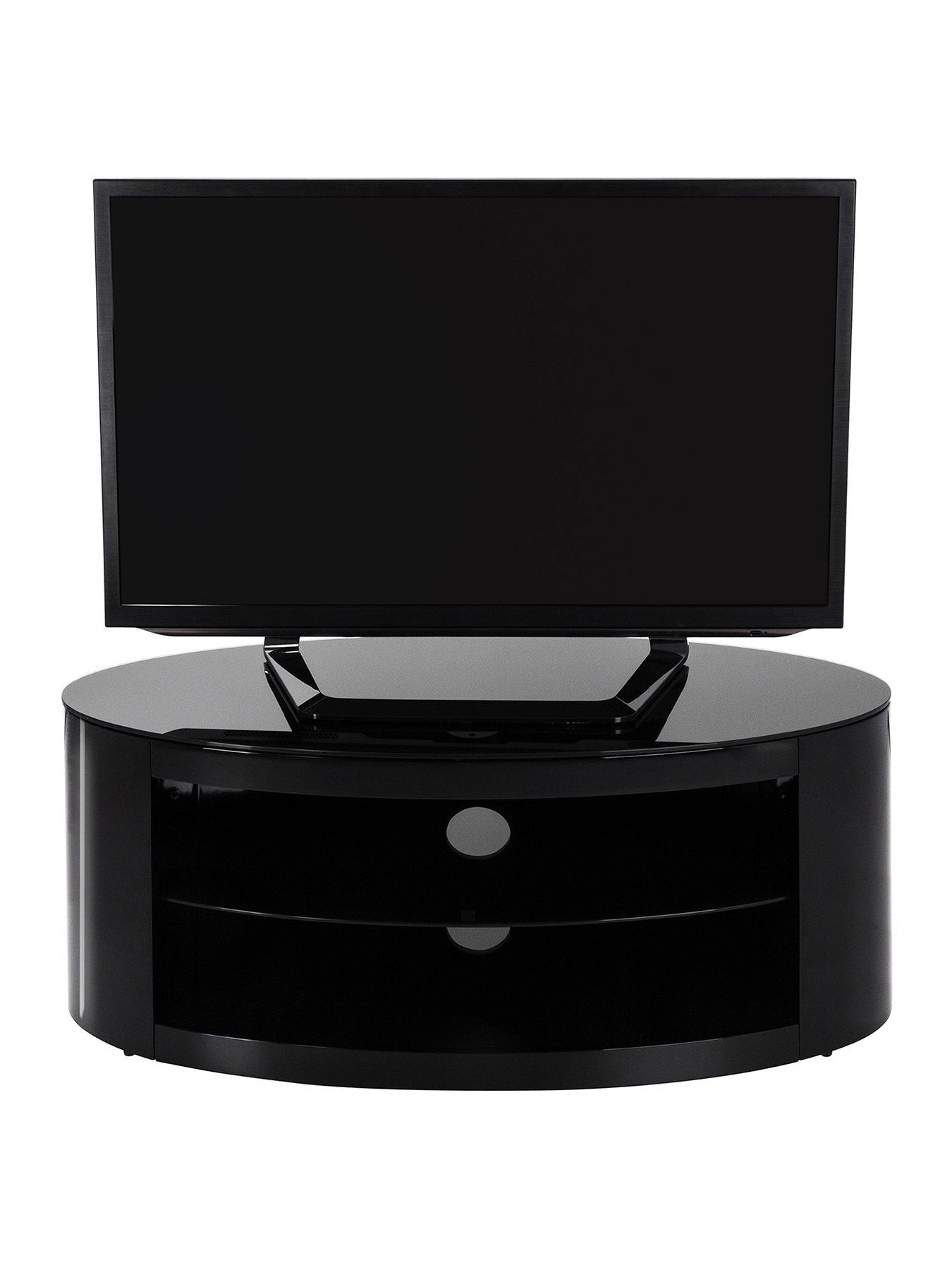 AVF Buckingham Oval Affinity 1100 TV Stand - Black - fits up to 55 inch ...