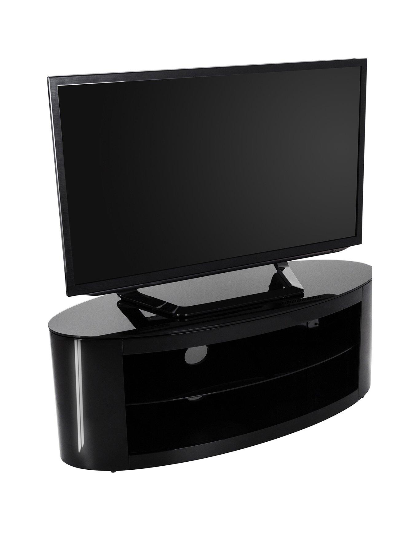 AVF Buckingham Oval Affinity 1100 TV Stand - Black - fits up to 55 inch ...