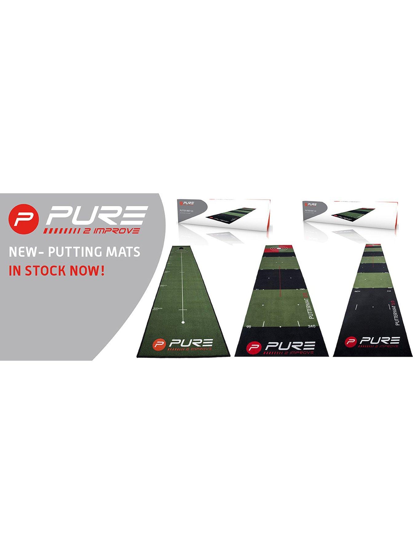 Pure2Improve Golf Putting Mat 65 X 300cm | Very