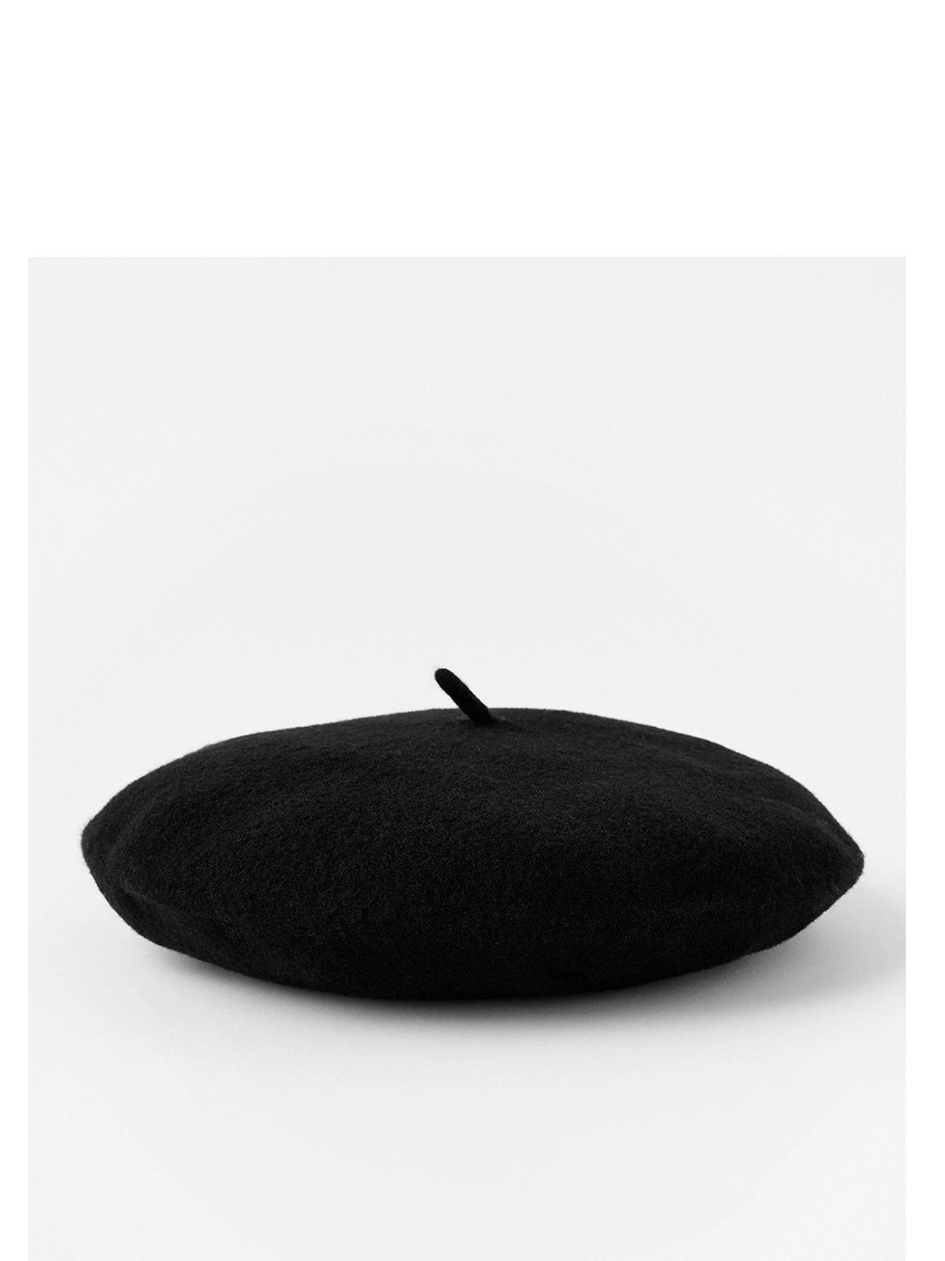 Accessorize Wool Beret - Black | Very