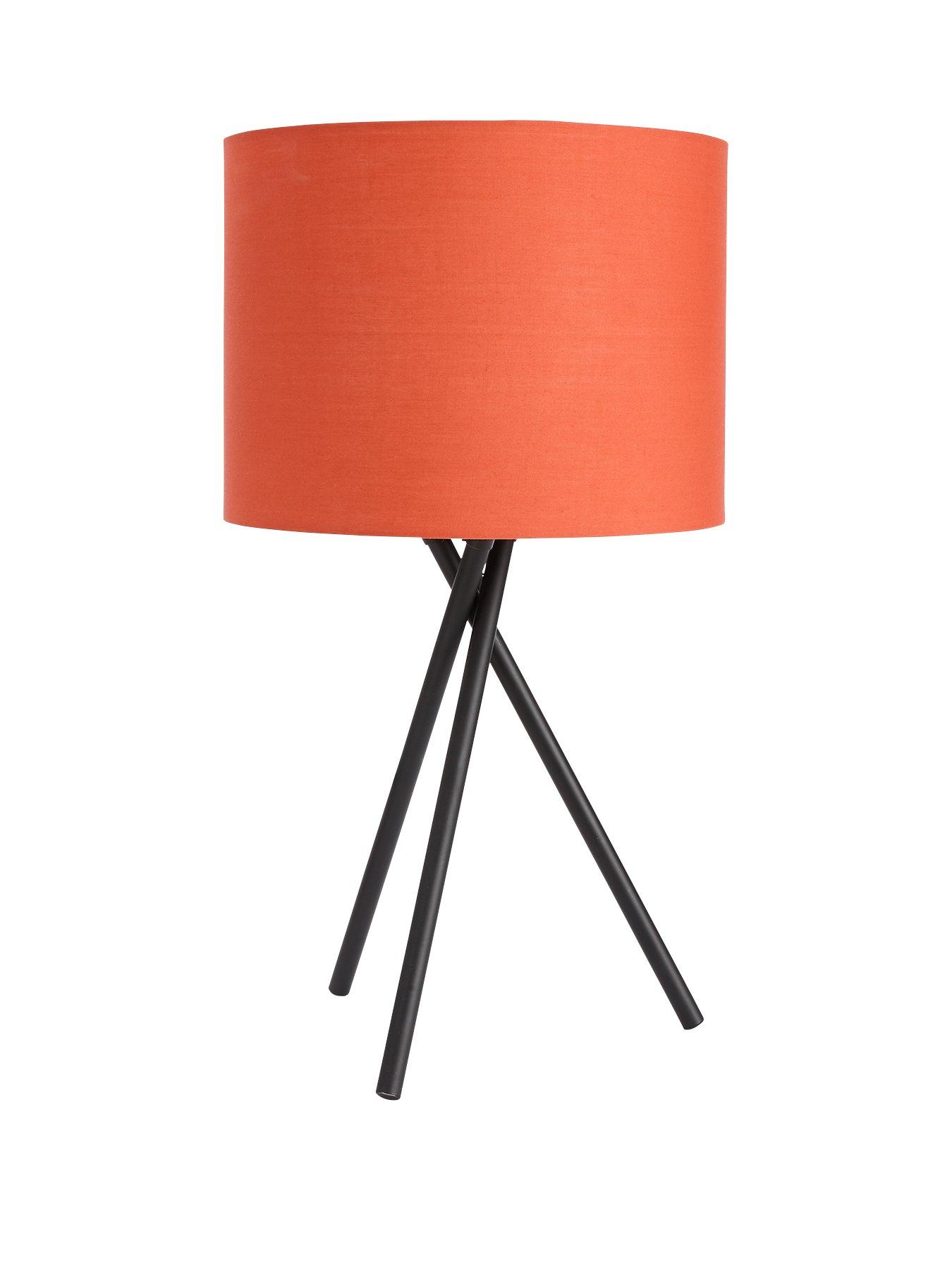 Very Home Sherlock Table Lamp - Burnt Orange | Very.co.uk