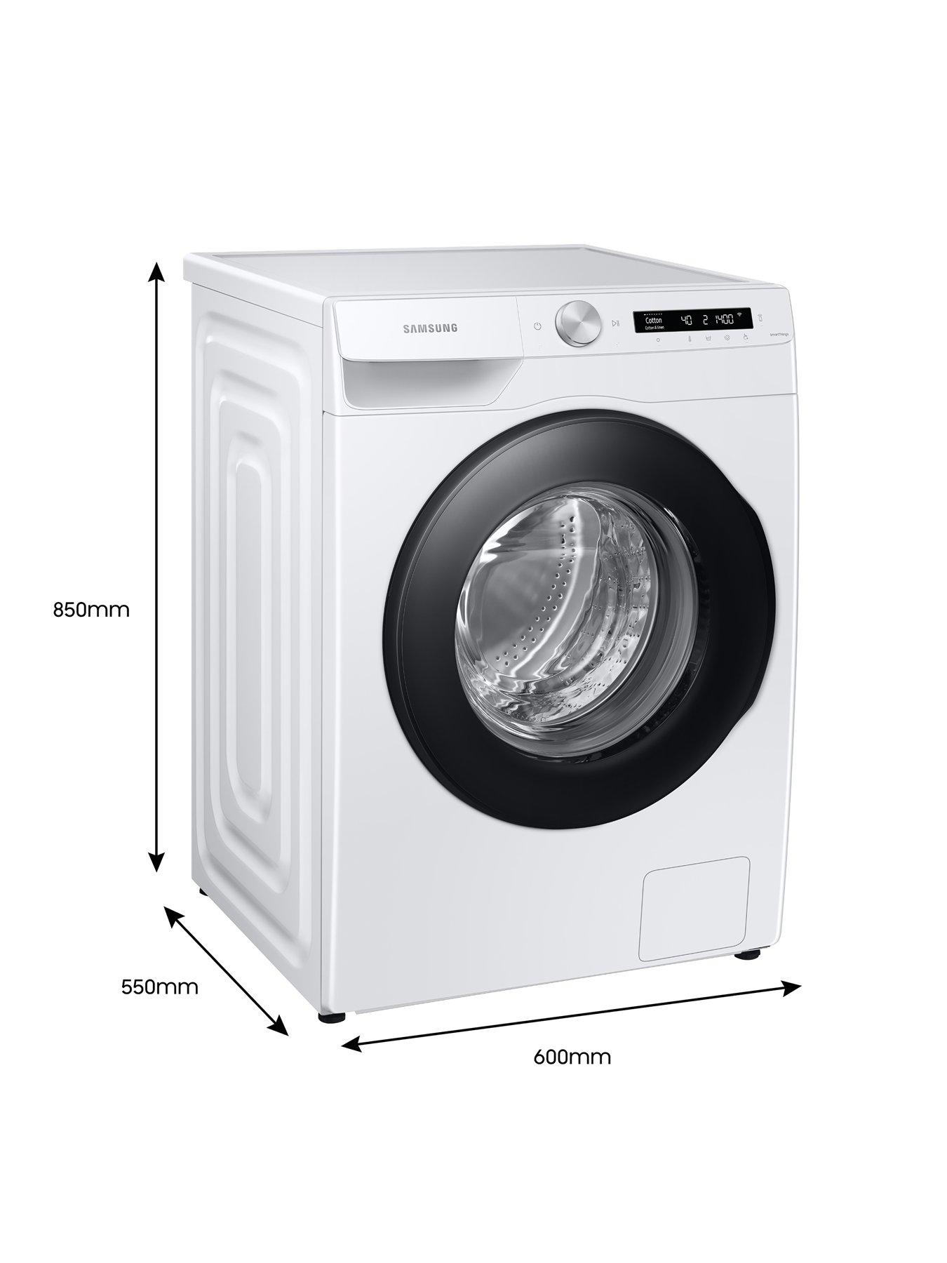 Samsung Series 5+ WW90T534DAW/S1 Auto Dose Washing Machine - 9kg Load ...