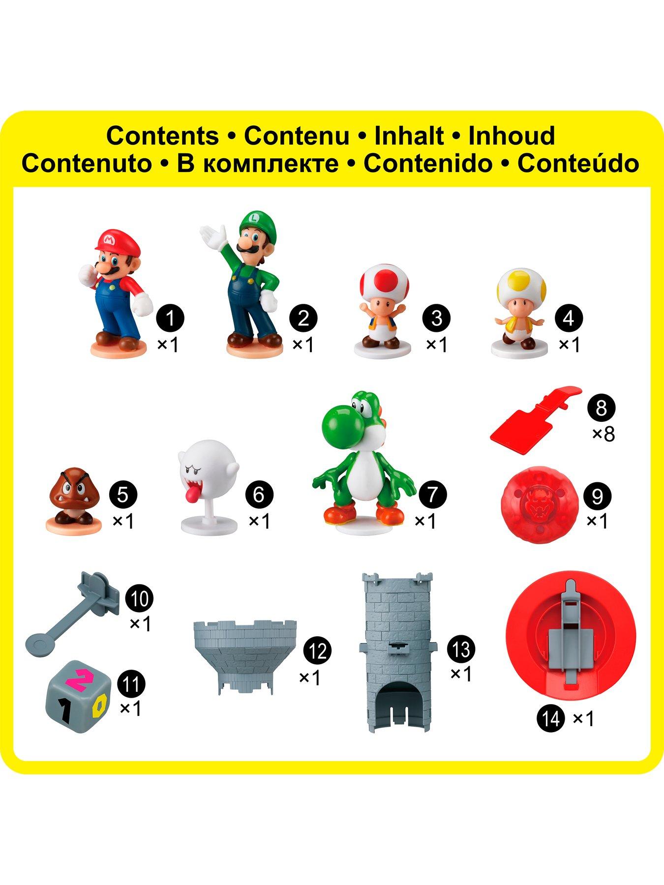 Super Mario Shaky Tower Balancing Action Figure Game | Very