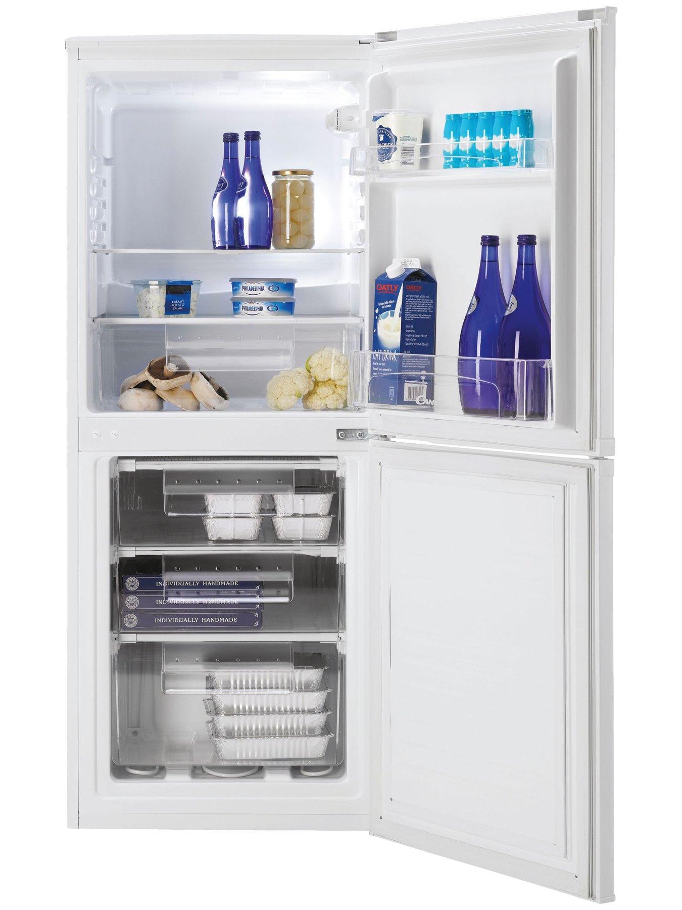 Candy CSC1365WEN 50/50 Fridge Freezer, 173 Litre Capacity - White ...