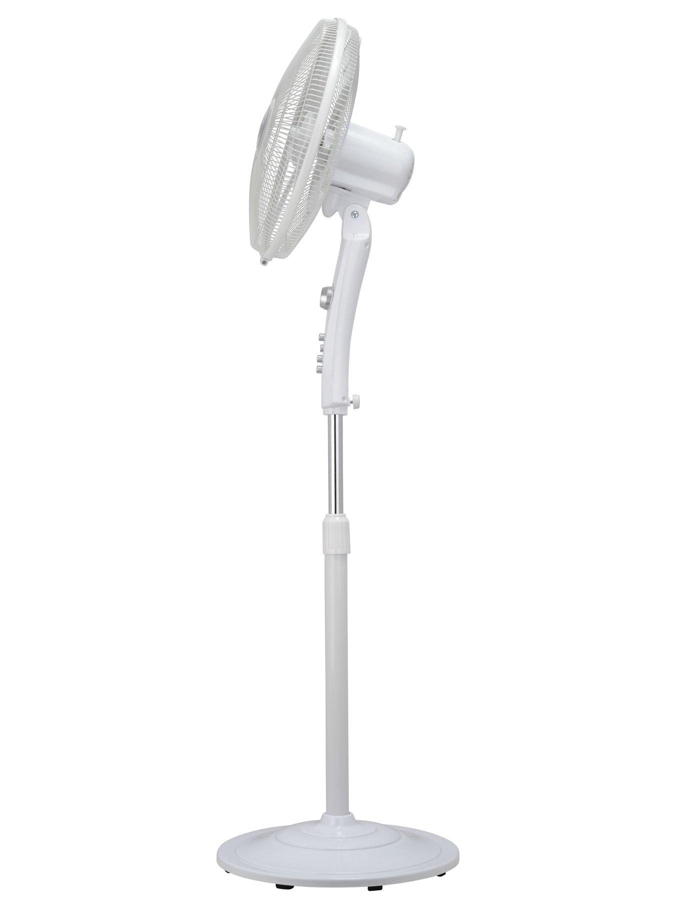 Swan Freestanding Stand Fan - White | very.co.uk
