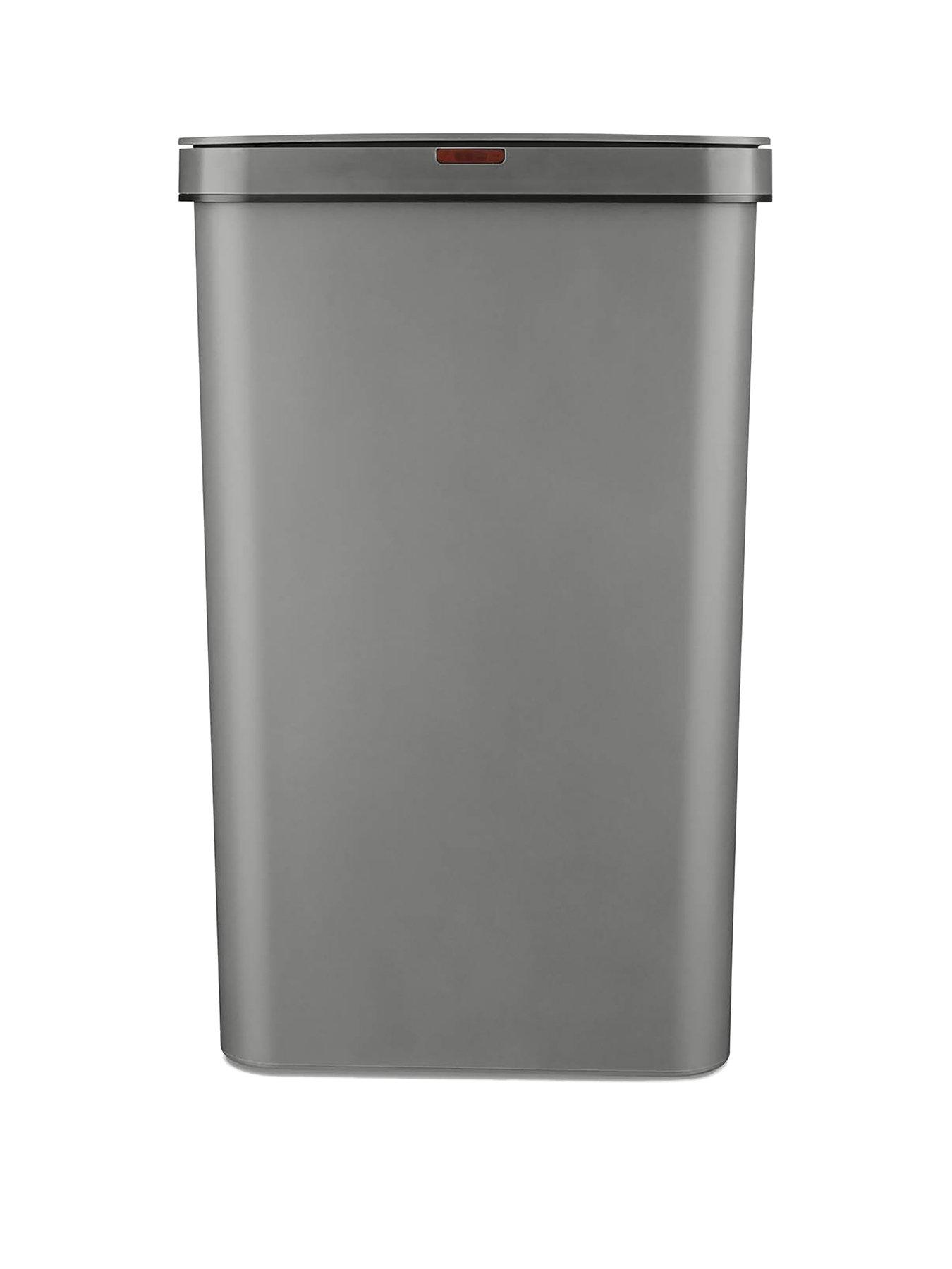 Tower 50-Litre Rectangular Sensor Bin | Very