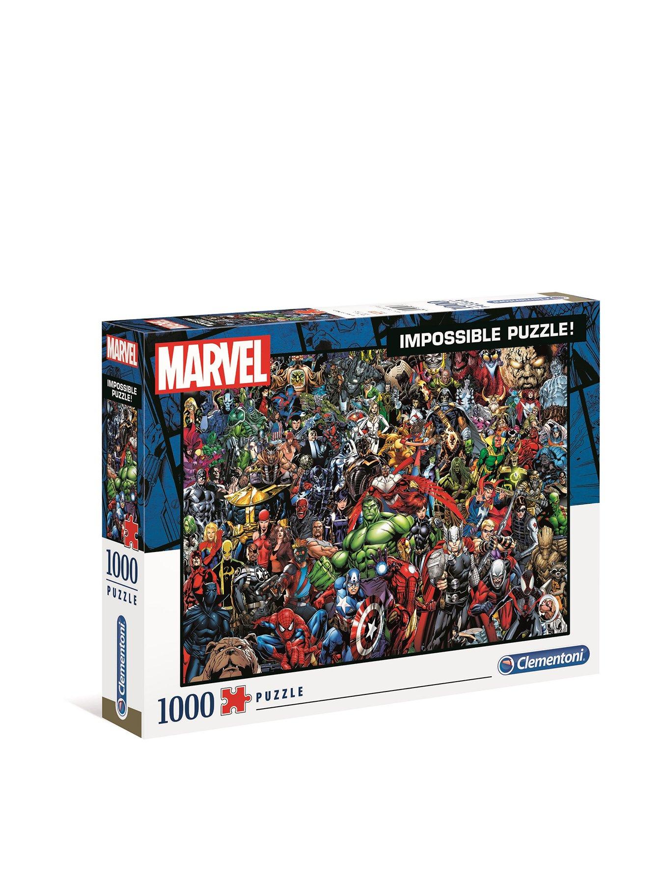 Clementoni Marvel Impossible 1000-Piece Jigsaw Puzzle | Very