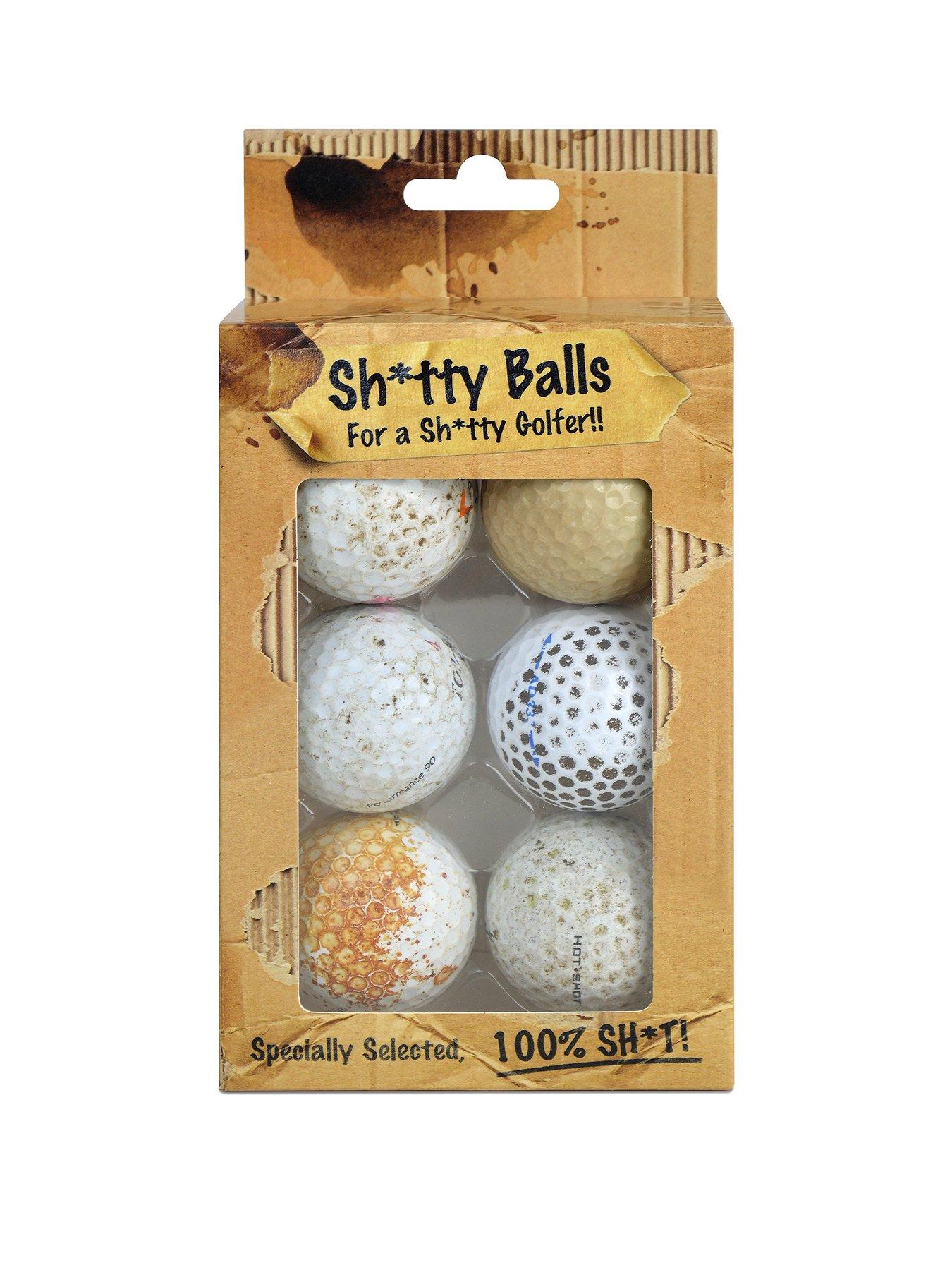 6 Pack Novelty - Golf Balls | Very