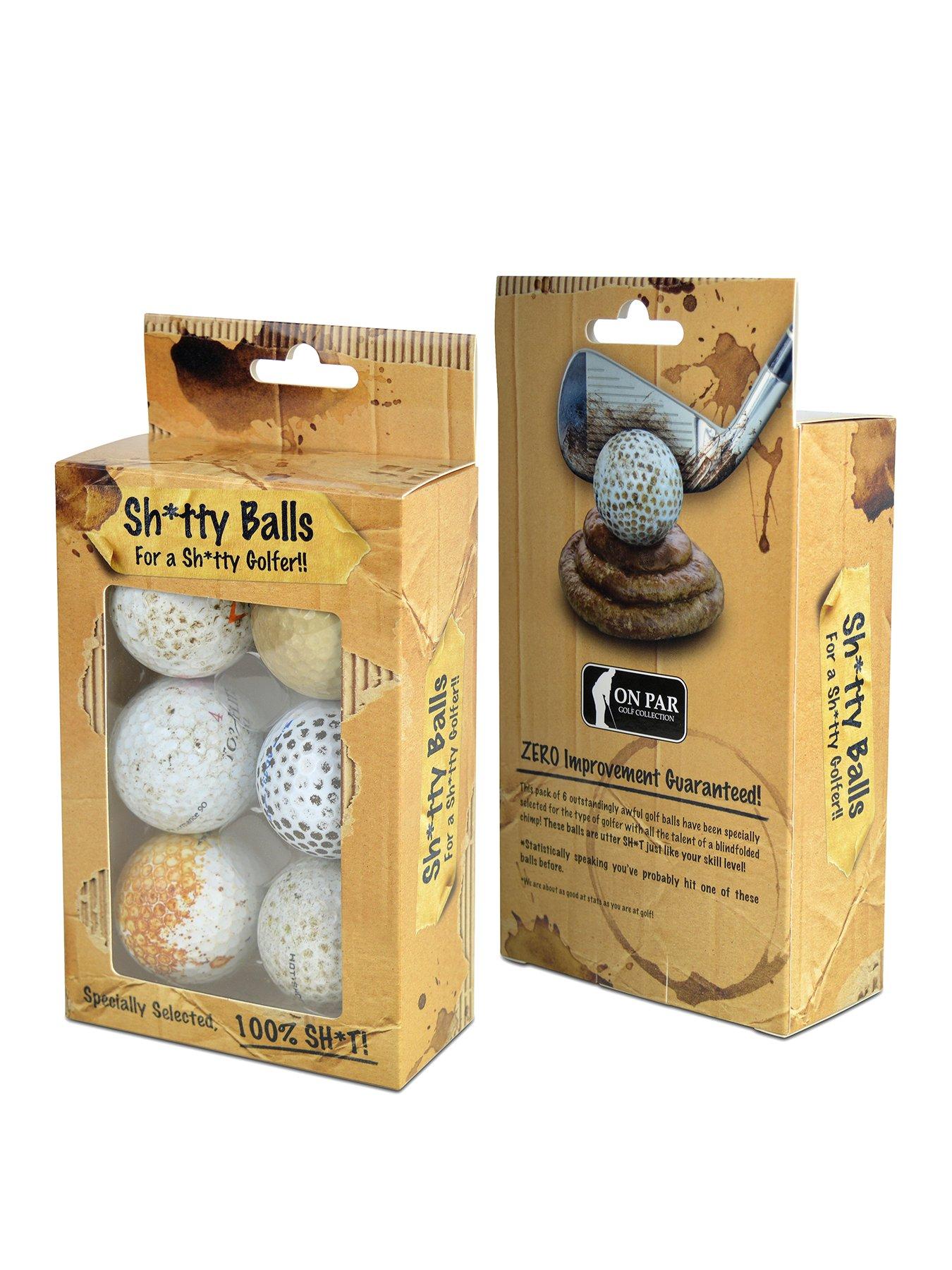 6 Pack Novelty - Golf Balls | Very