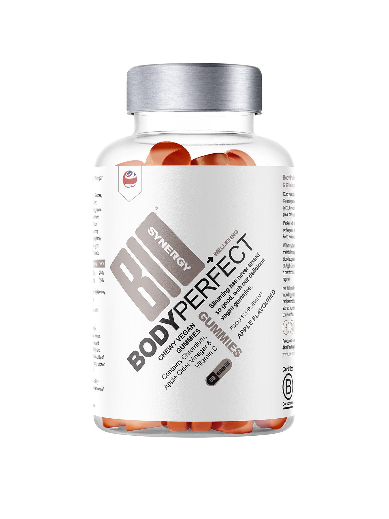 Bio Synergy Body Perfect Apple Cider Vinegar and Chromium Vegan Gummies ...