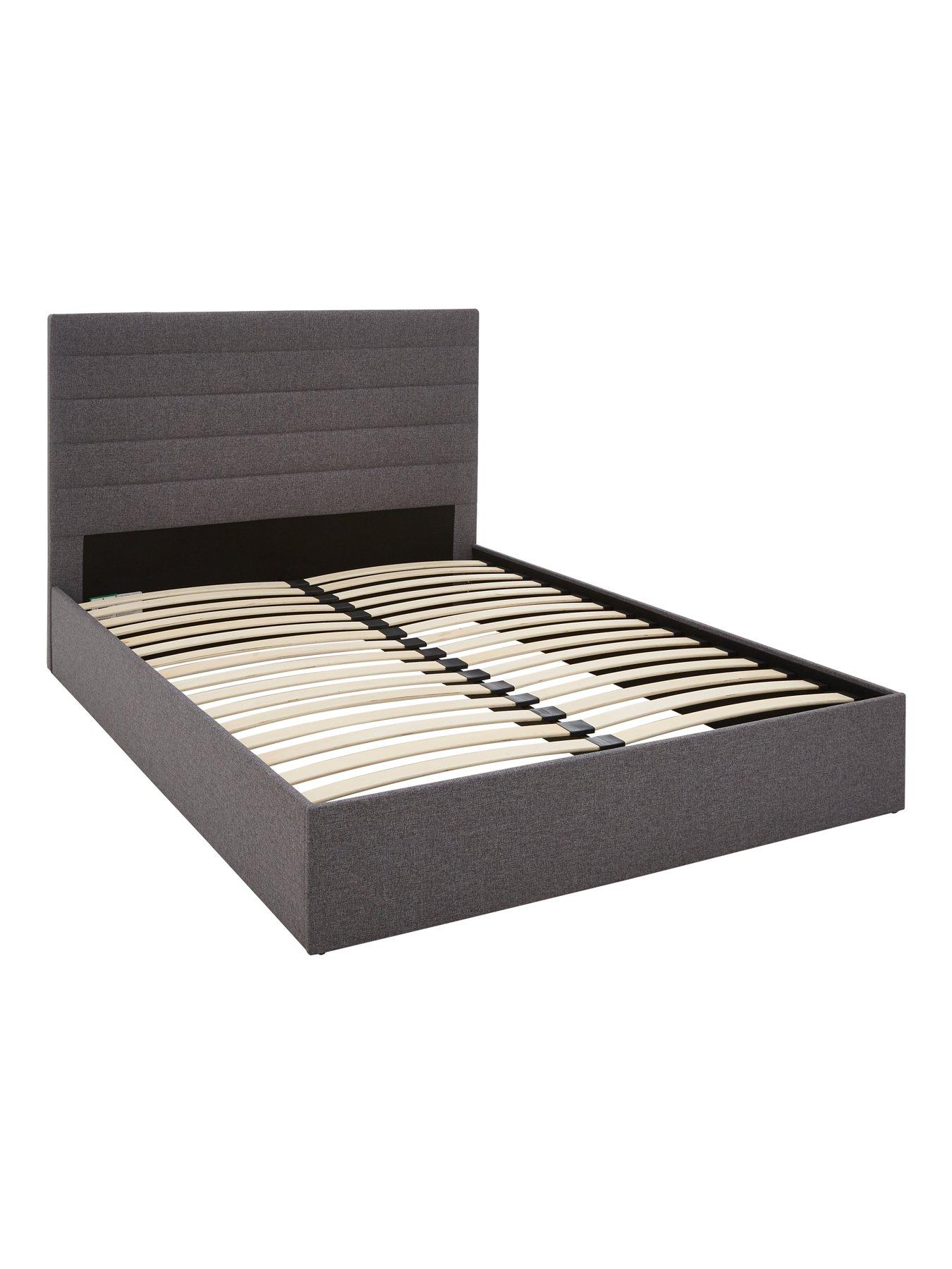 Very Home Lennox Fabric Bed Frame with Mattress Options (Buy and SAVE ...