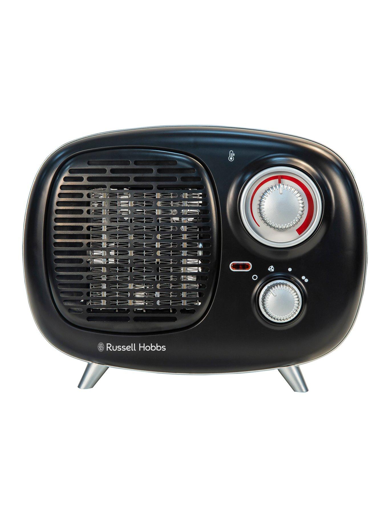 Russell Hobbs Retro PTC Heater RHRETPTC2001B | Very