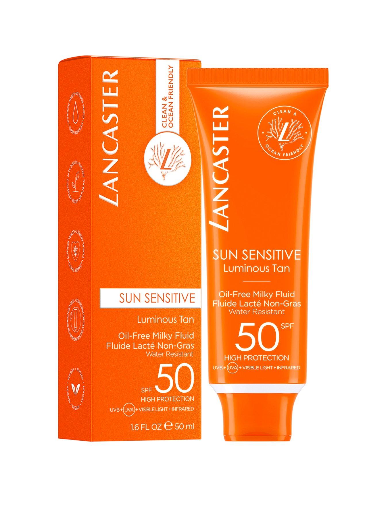 Lancaster Sun Sensitive Oil-Free Milky Face Fluid Sunscreen & Sun ...