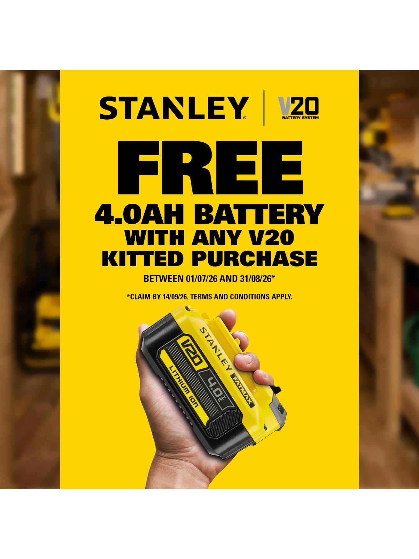 Stanley FatMax V20 18V Multi Tool SFMCE500D1K-GB | Very