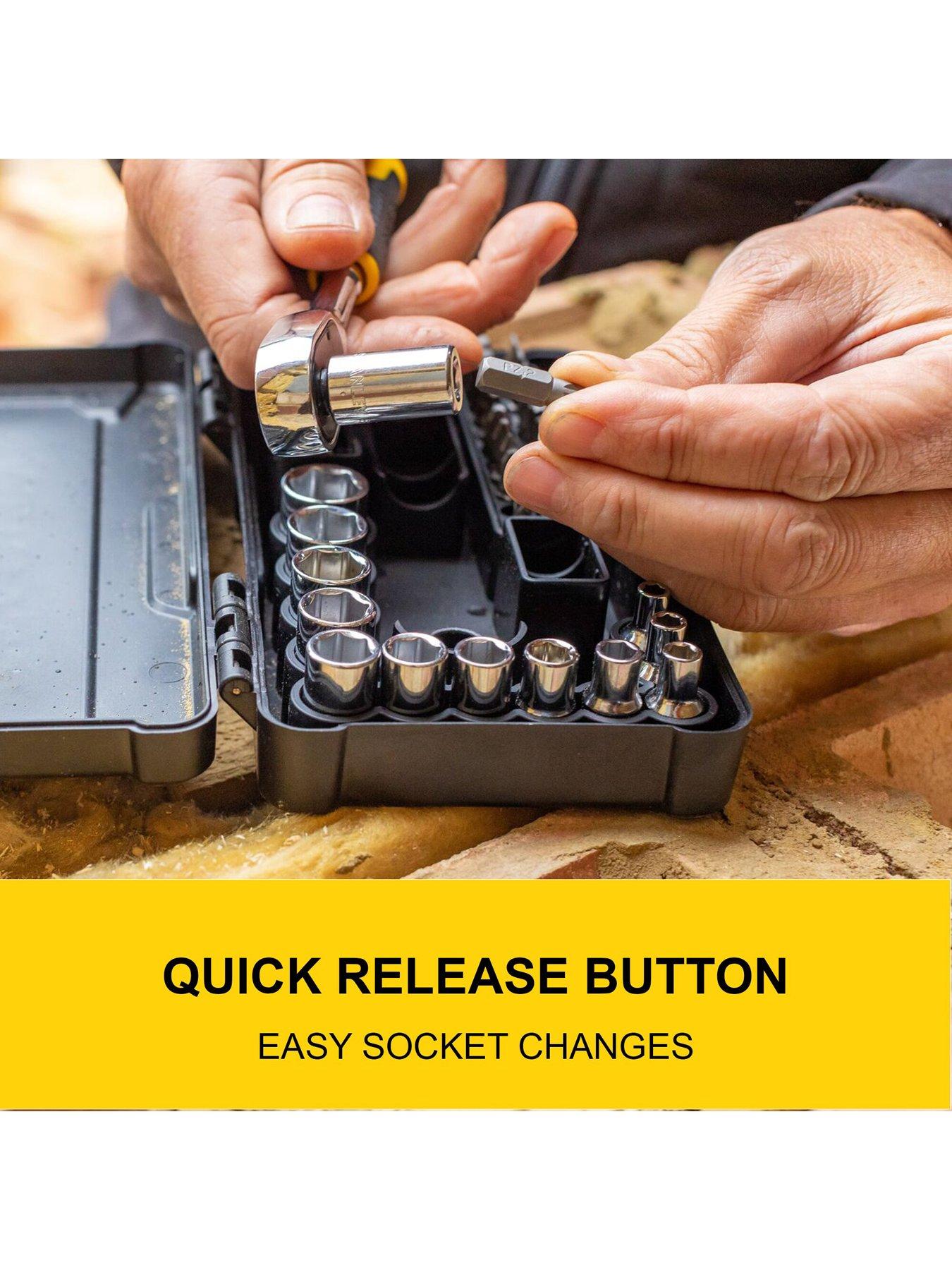 Stanley 37 Piece Compact Socket Set STMT82672-0 | Very