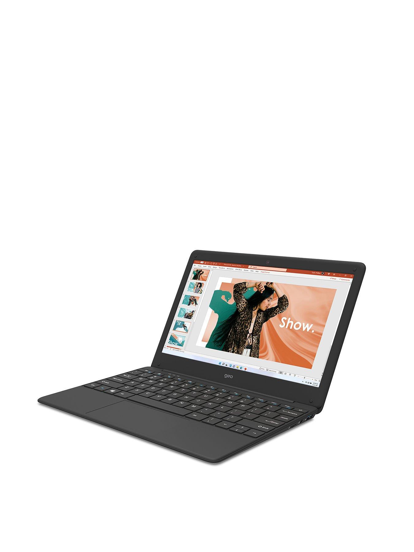 Geo GeoBook 110 Laptop - 11.6in HD, Intel Celeron Dual Core, 4GB RAM ...