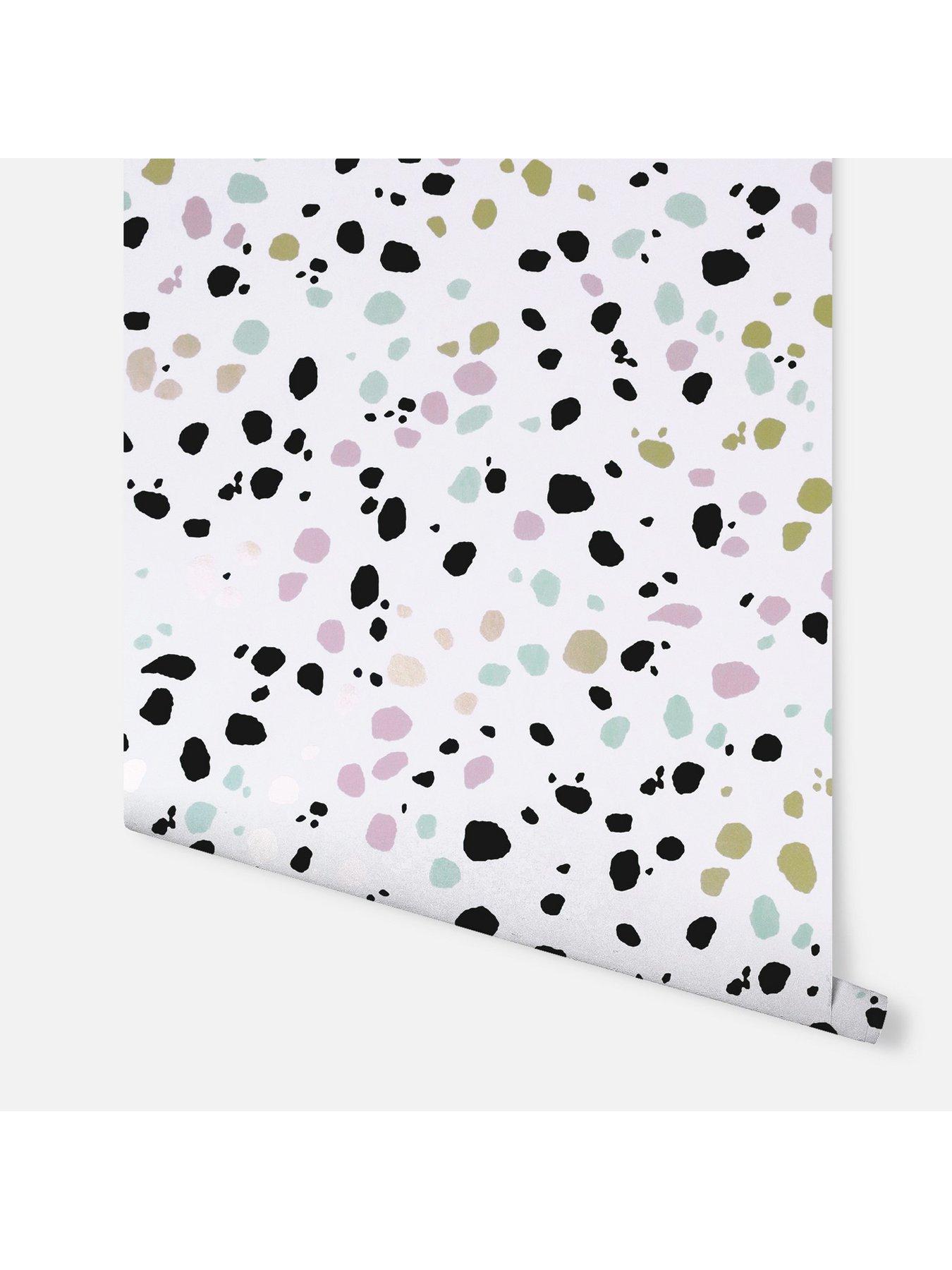 ARTHOUSE Dalmatian Pastel Multi Wallpaper | Very