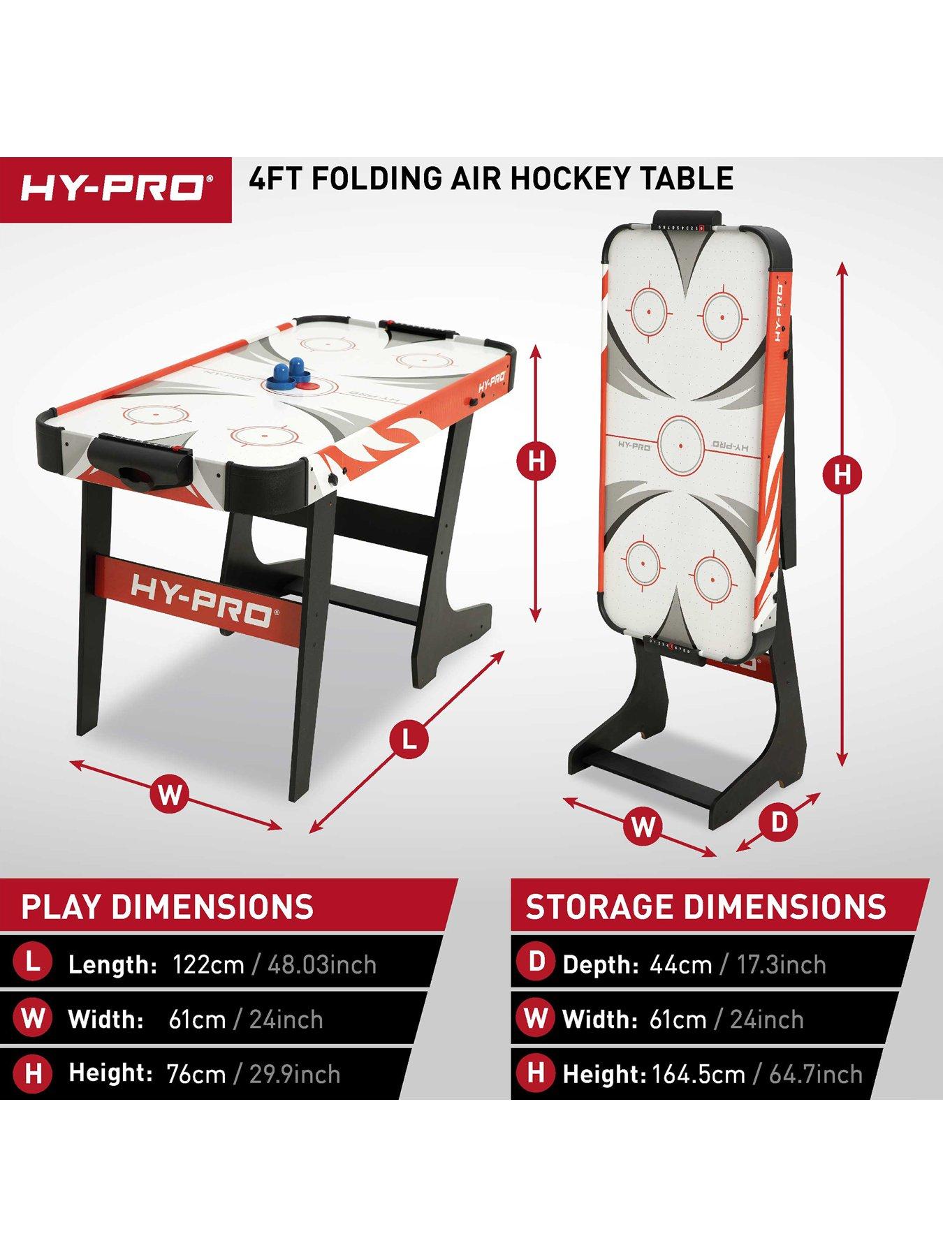 Hy-Pro 4ft Air Time Folding Hockey Table | Very
