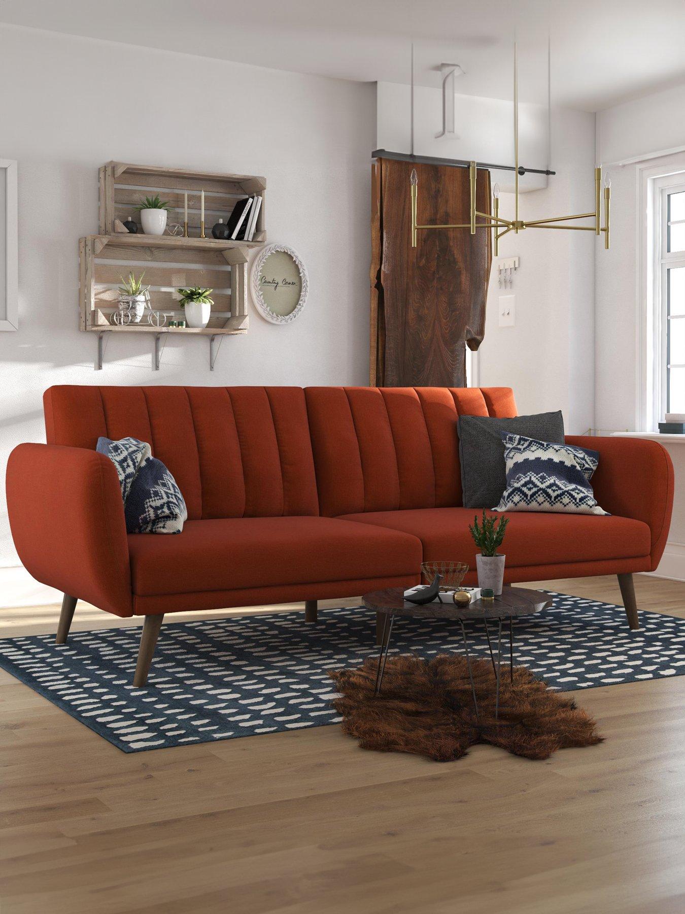 Home & Garden | Novogratz | Ready Made | Orange | Fabric Sofas | Very