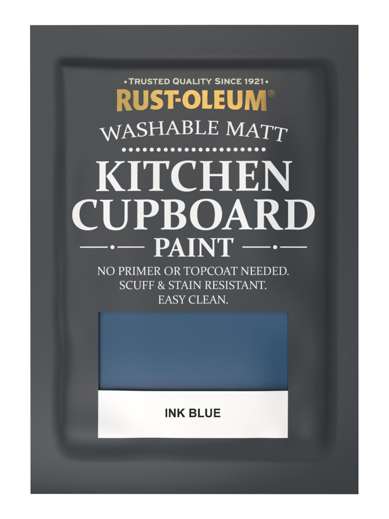 Rust-Oleum Kitchen Cupboard Paint Ink Blue 750ml | Very