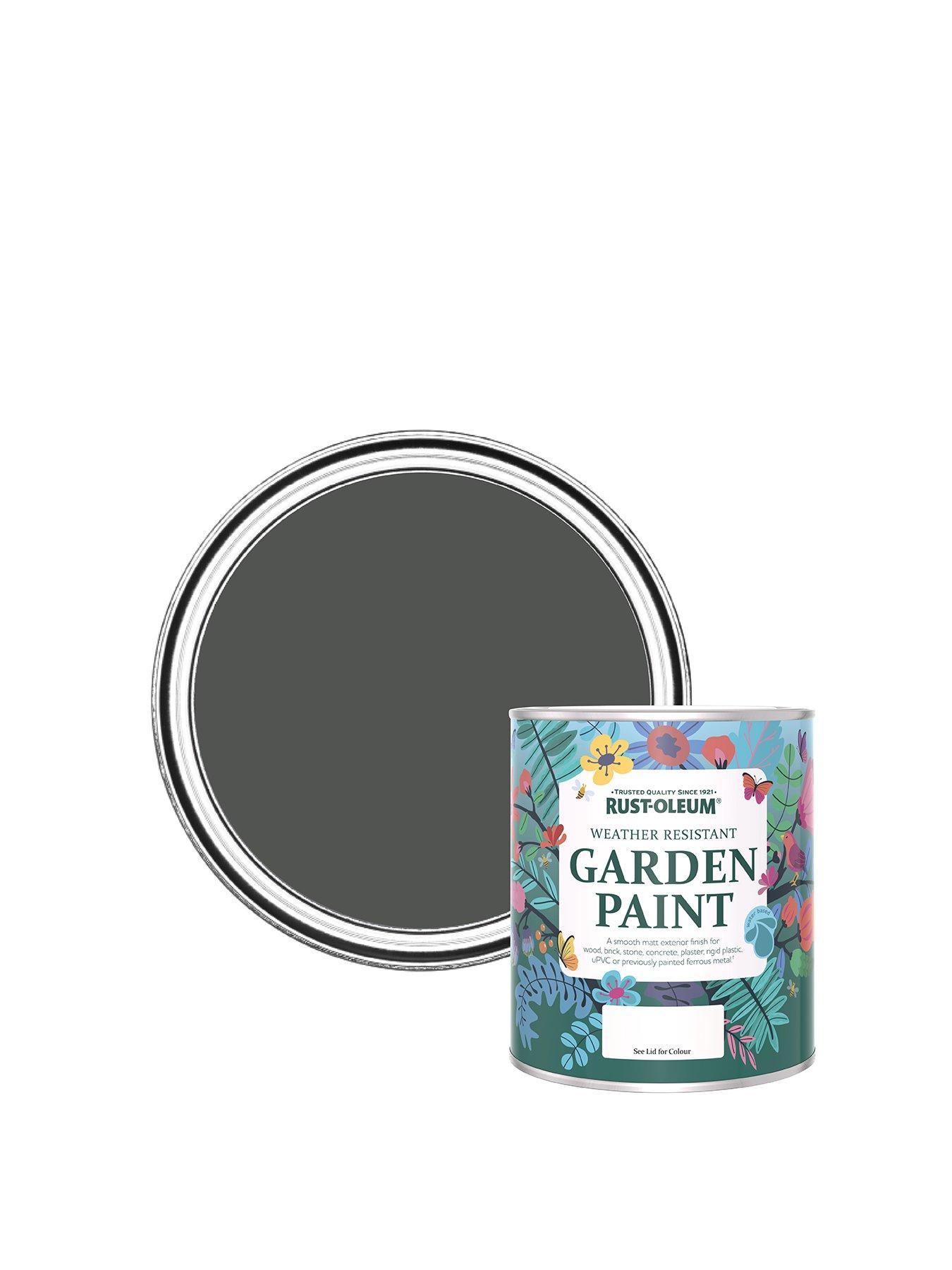 Rust-Oleum Garden Paint Graphite 750ml | Very