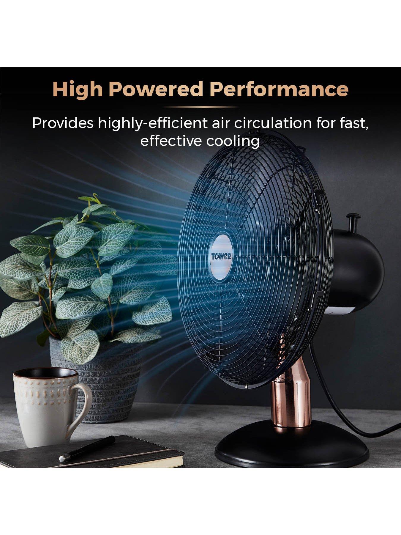 High power desk fan store
