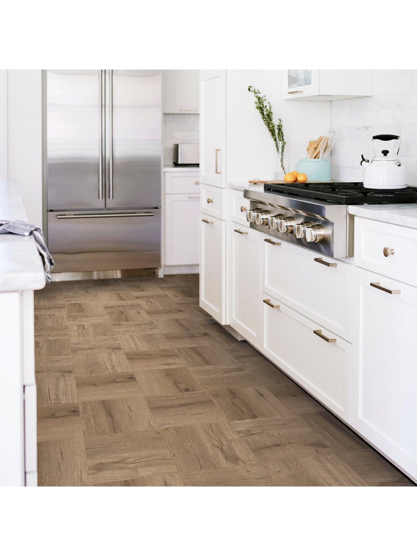 Floor Pops Pickling Floor Pop - Peel and Stick Floor Tiles | very.co.uk