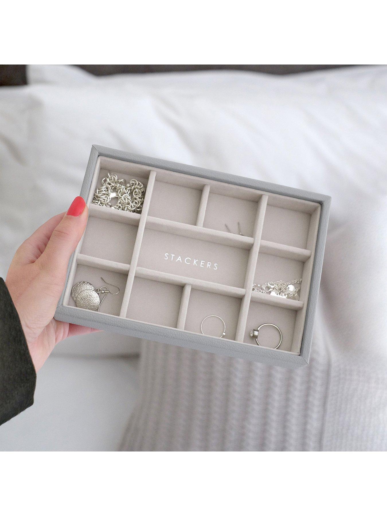 Stackers Mini Trinket Box - Grey | Very