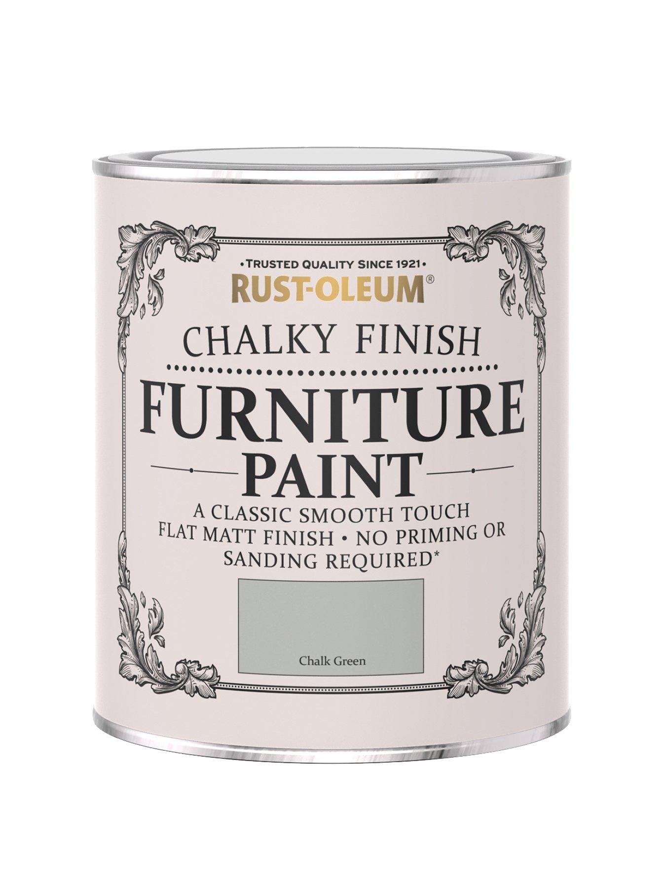Rust-Oleum Chalky Furniture Paint Chalk Green 750ml | Very