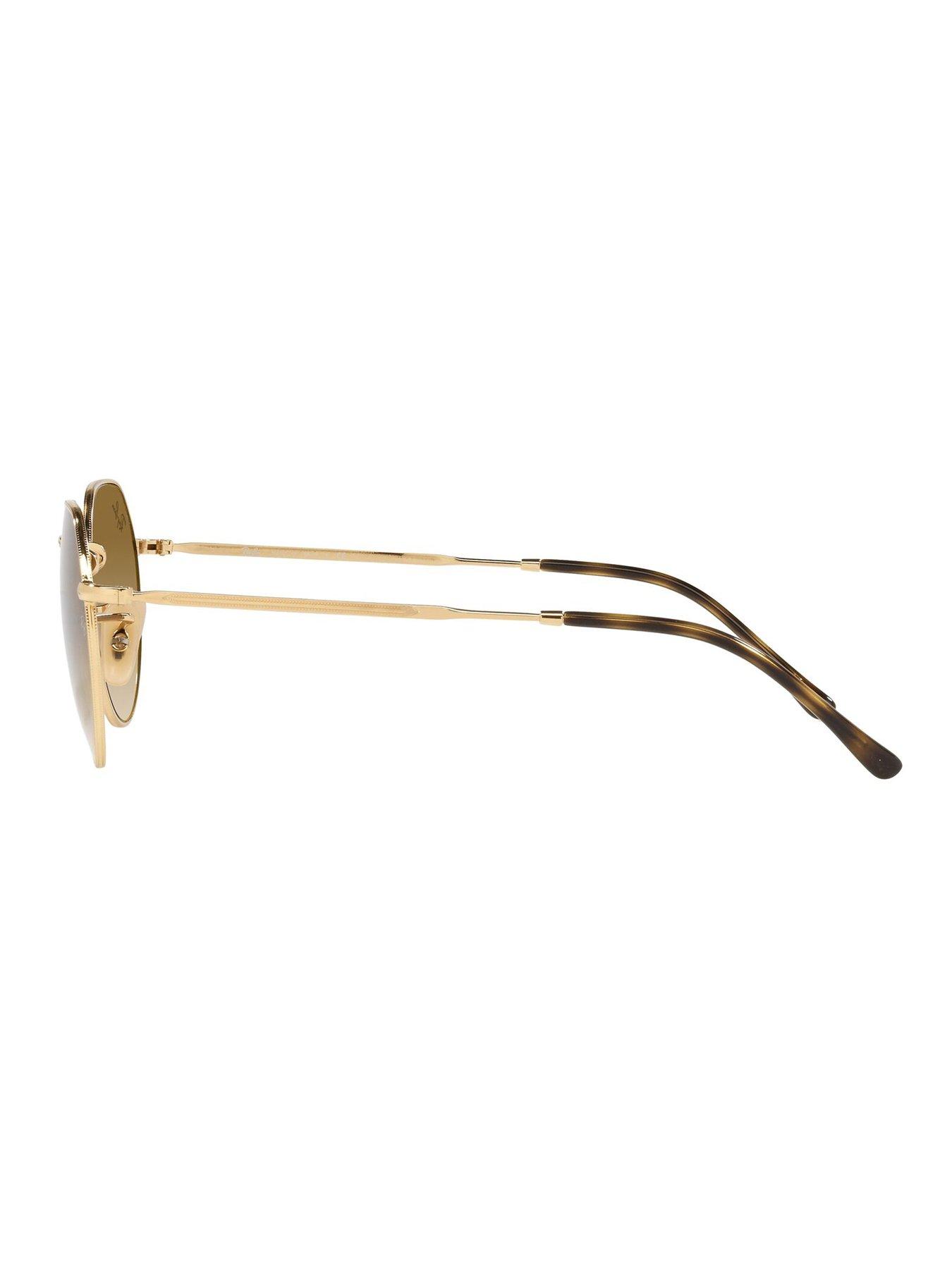 Ray-Ban Jack Sunglasses - Gold | Very