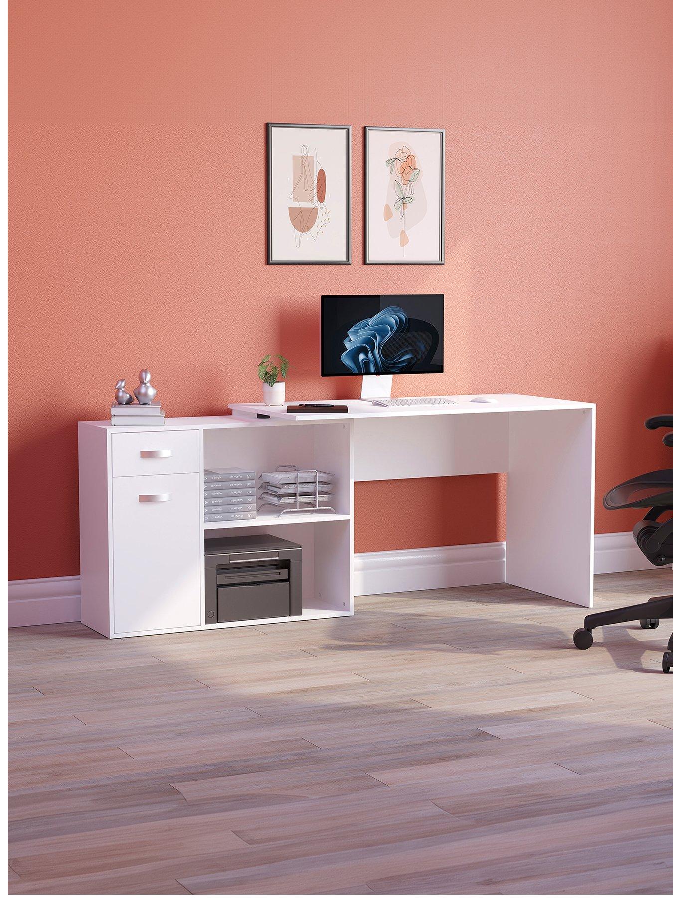 Vida Designs Longton Adjustable Computer Desk | very.co.uk
