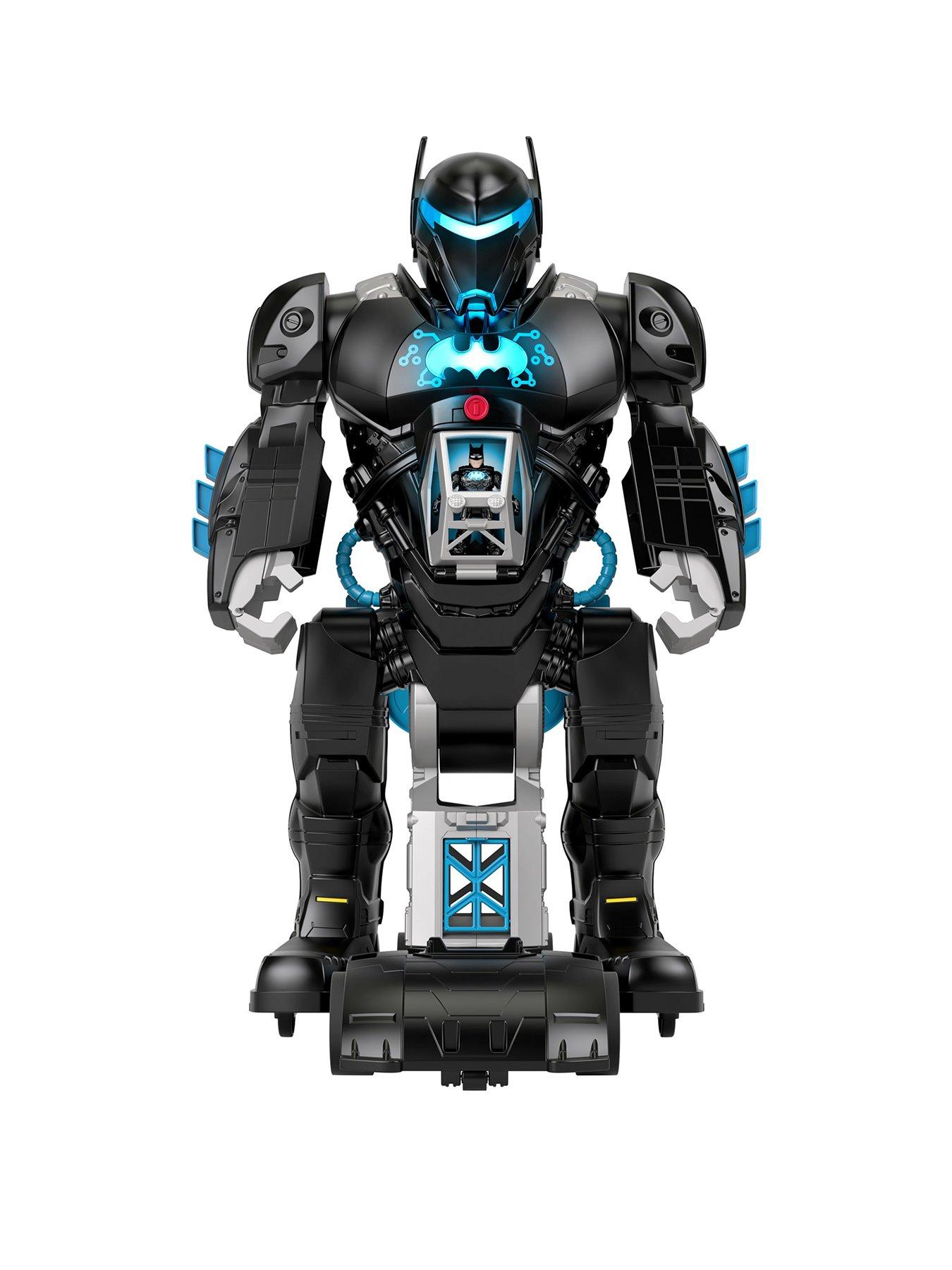 Imaginext DC Super Friends Bat-Tech BatBot And Batman Figure Playset ...