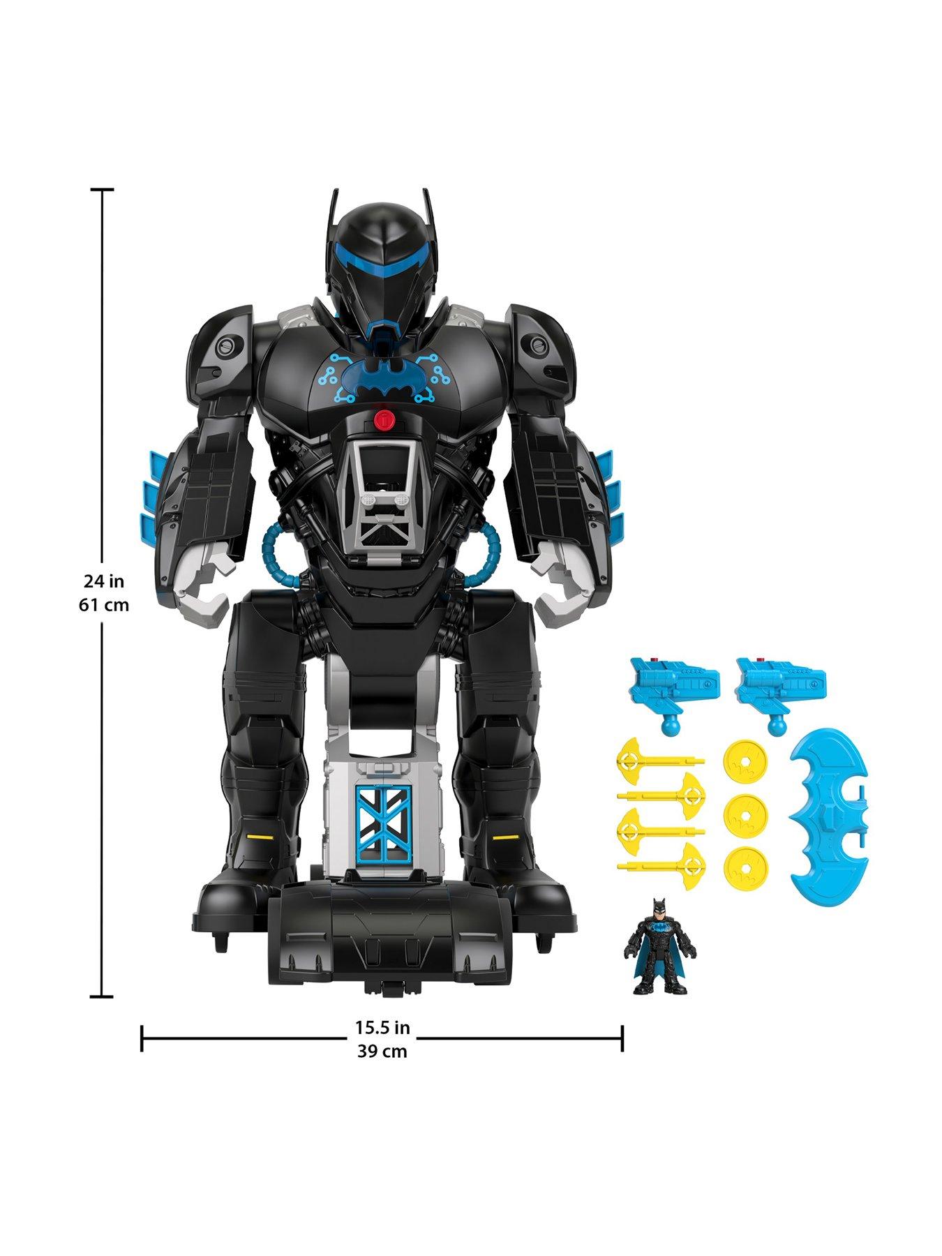 Imaginext DC Super Friends Bat-Tech BatBot And Batman Figure Playset ...