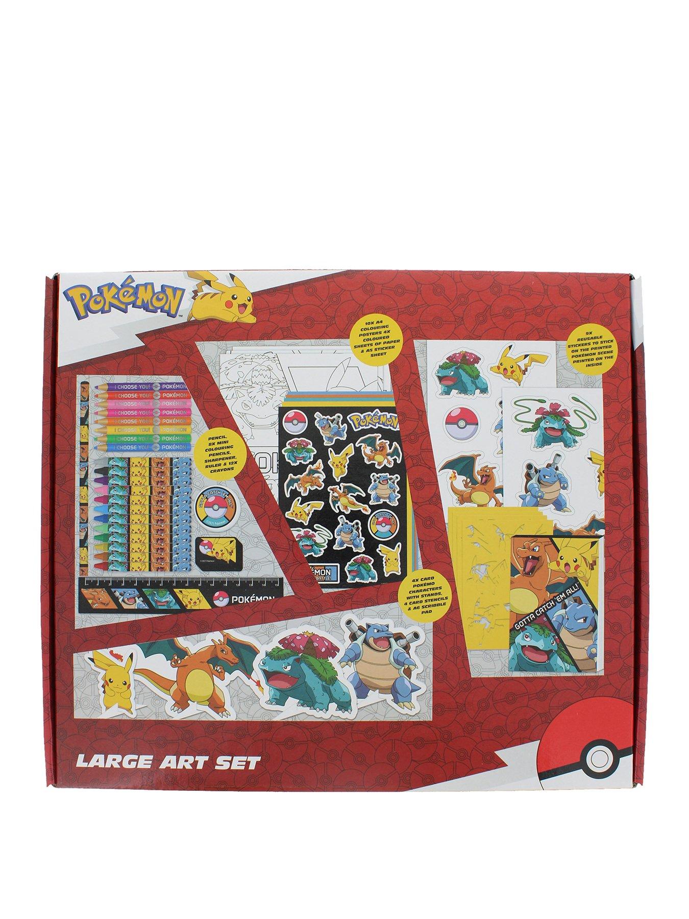 Pokemon Large Art Set | very.co.uk
