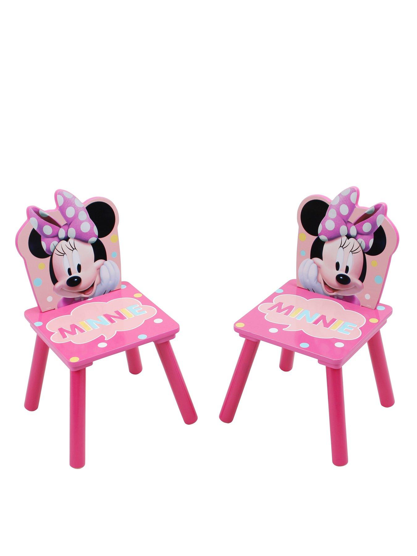 Minnie Mouse Wooden Table And 2 Chair Set | Very