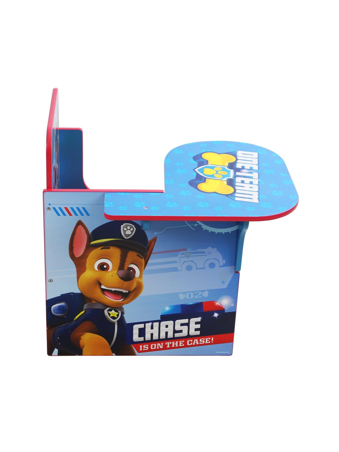 Paw patrol desk with storage store