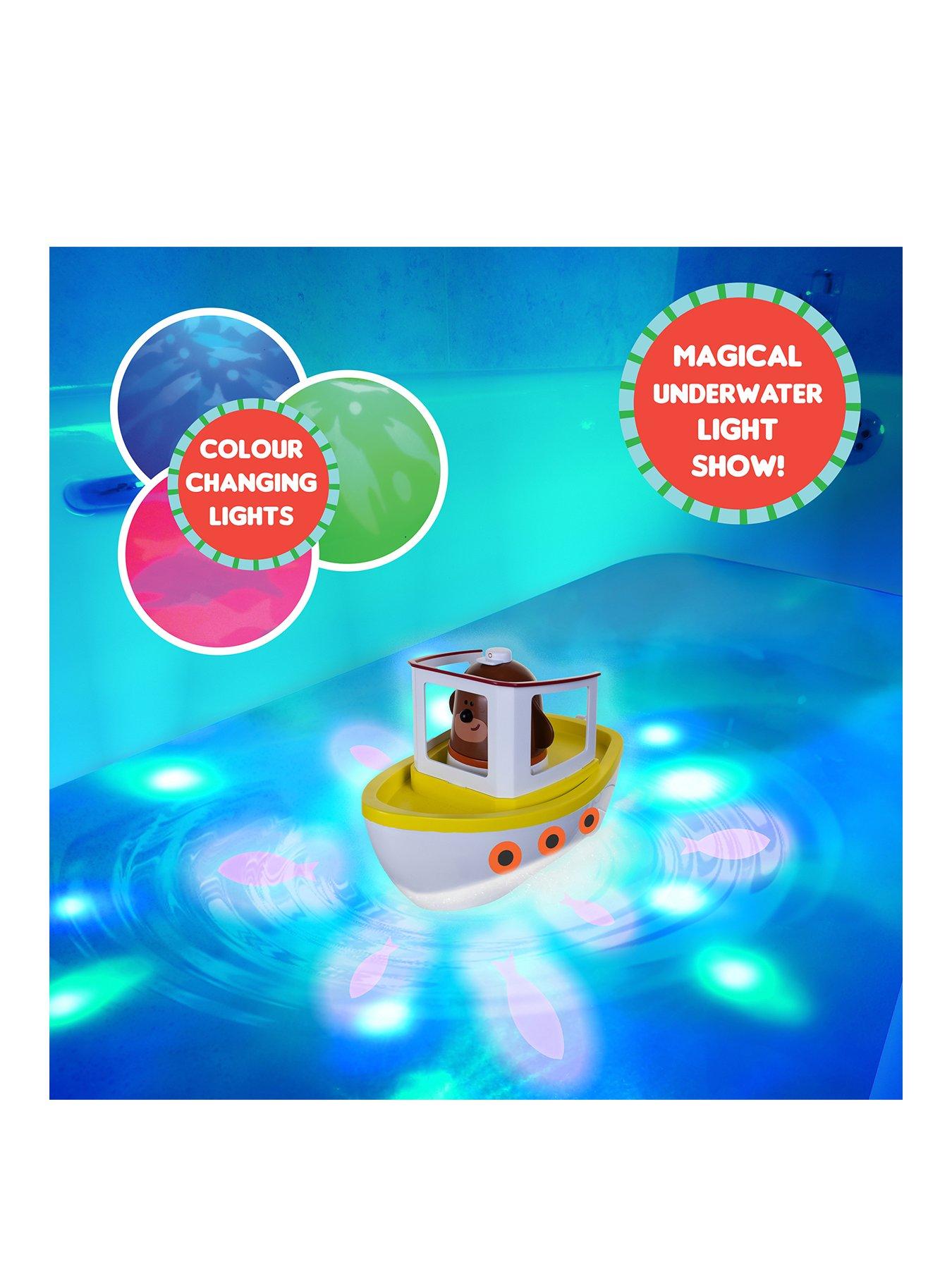 Hey Duggee Lightshow River Boat Bath Toy | very.co.uk