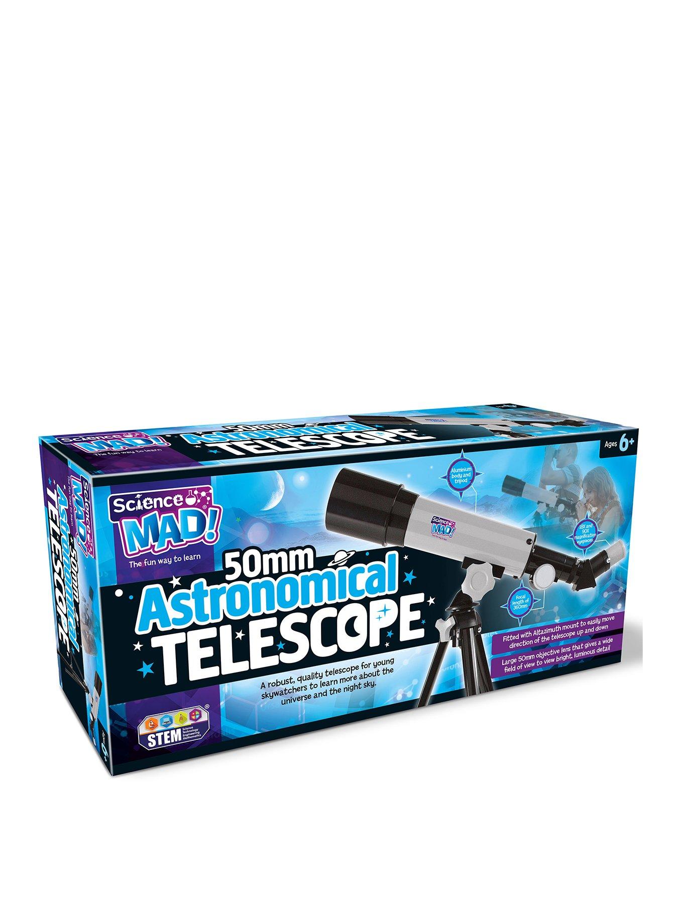 Science Mad 50mm Astronomical Telescope | very.co.uk