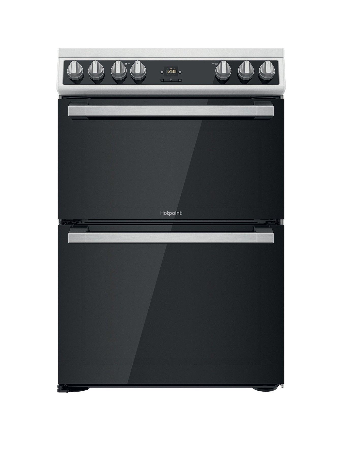 Cookers Fan 86 119cms White Double Oven Kitchen 56 to 60cm Appliances Very