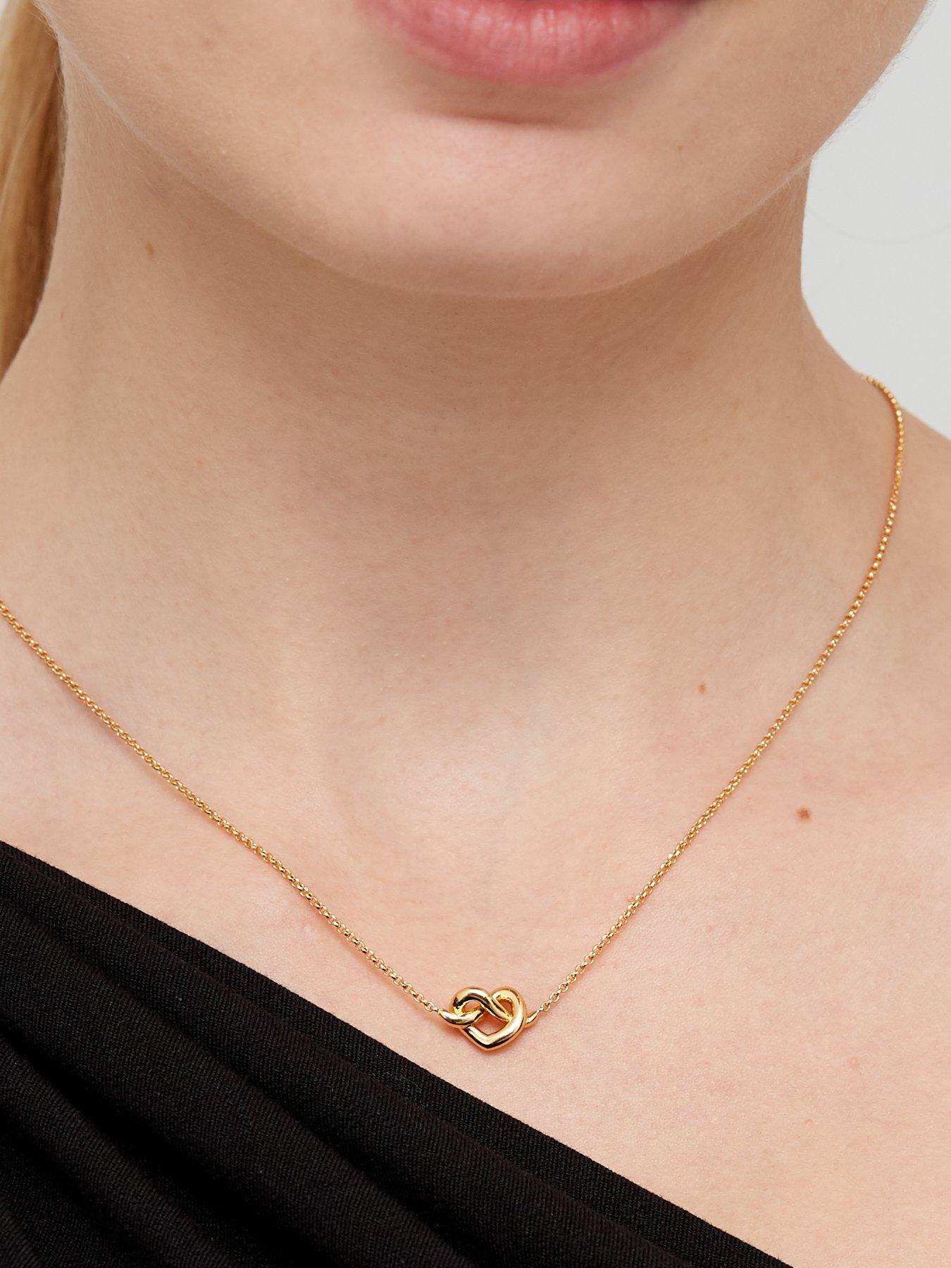 Kate spade loves me knot necklace store